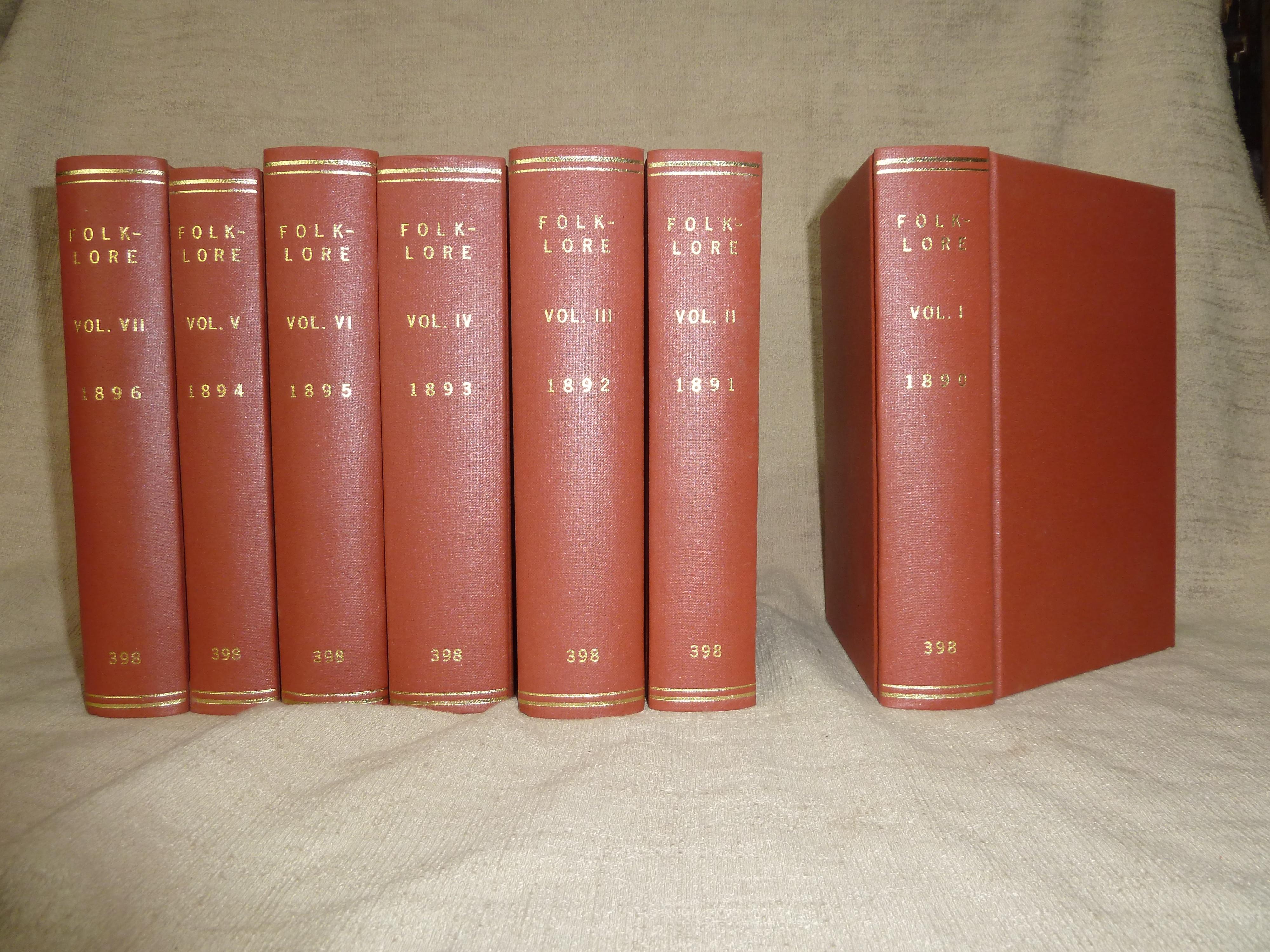 FOLK-LORE. 1928 TRANSACTIONS OF THE FOLK-LORE SOCIETY A QUARTERLY ...