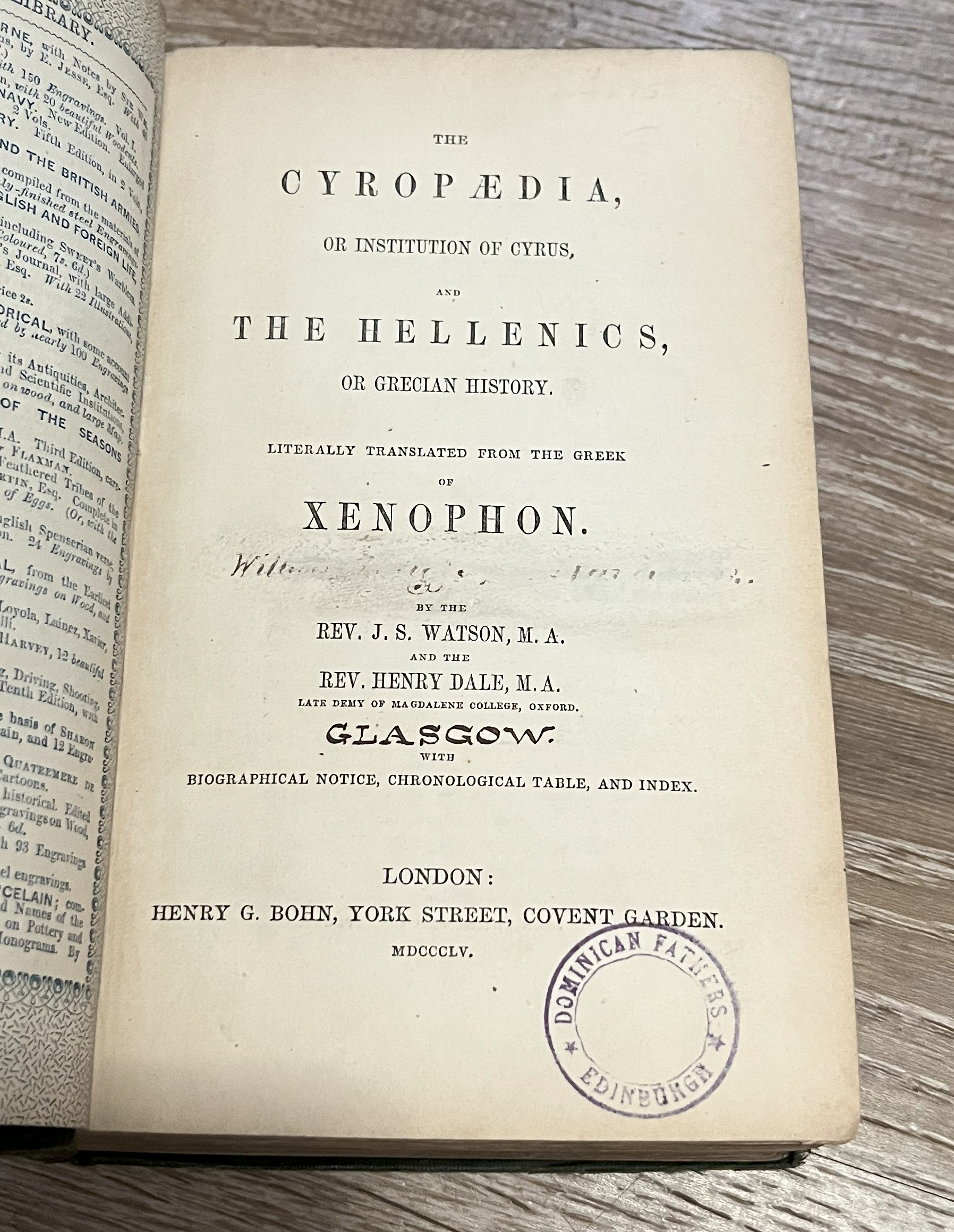 The Cyropaedia - or institution of Cyrus - and Hellenics of Grecian ...