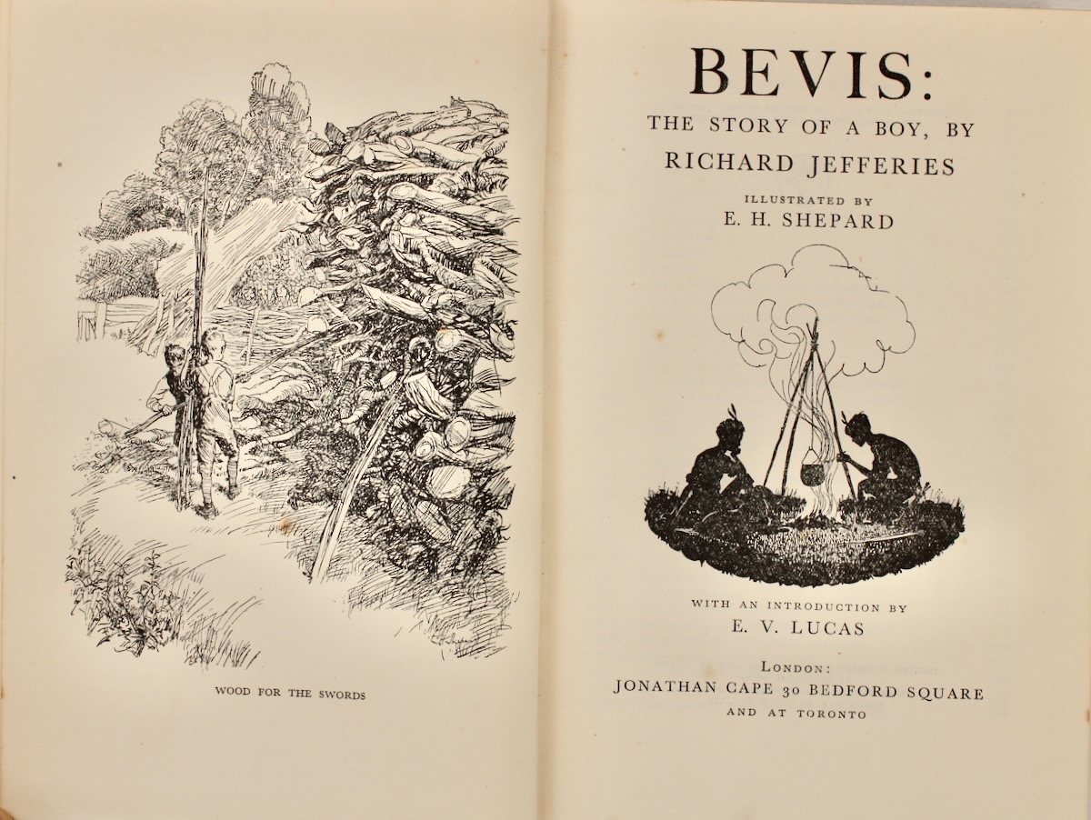 Bevis: The Story of a Boy. Illustrated by E.H. Shepard. by RICHARD ...