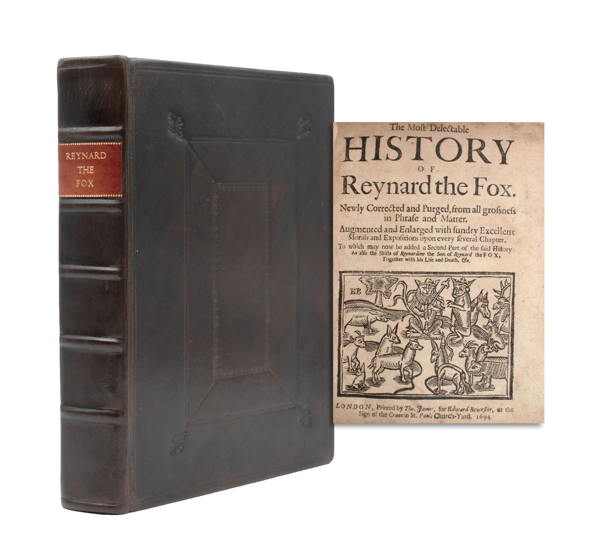 [Reynard the Fox] The Most Delectable History of Reynard the Fox. Newly ...
