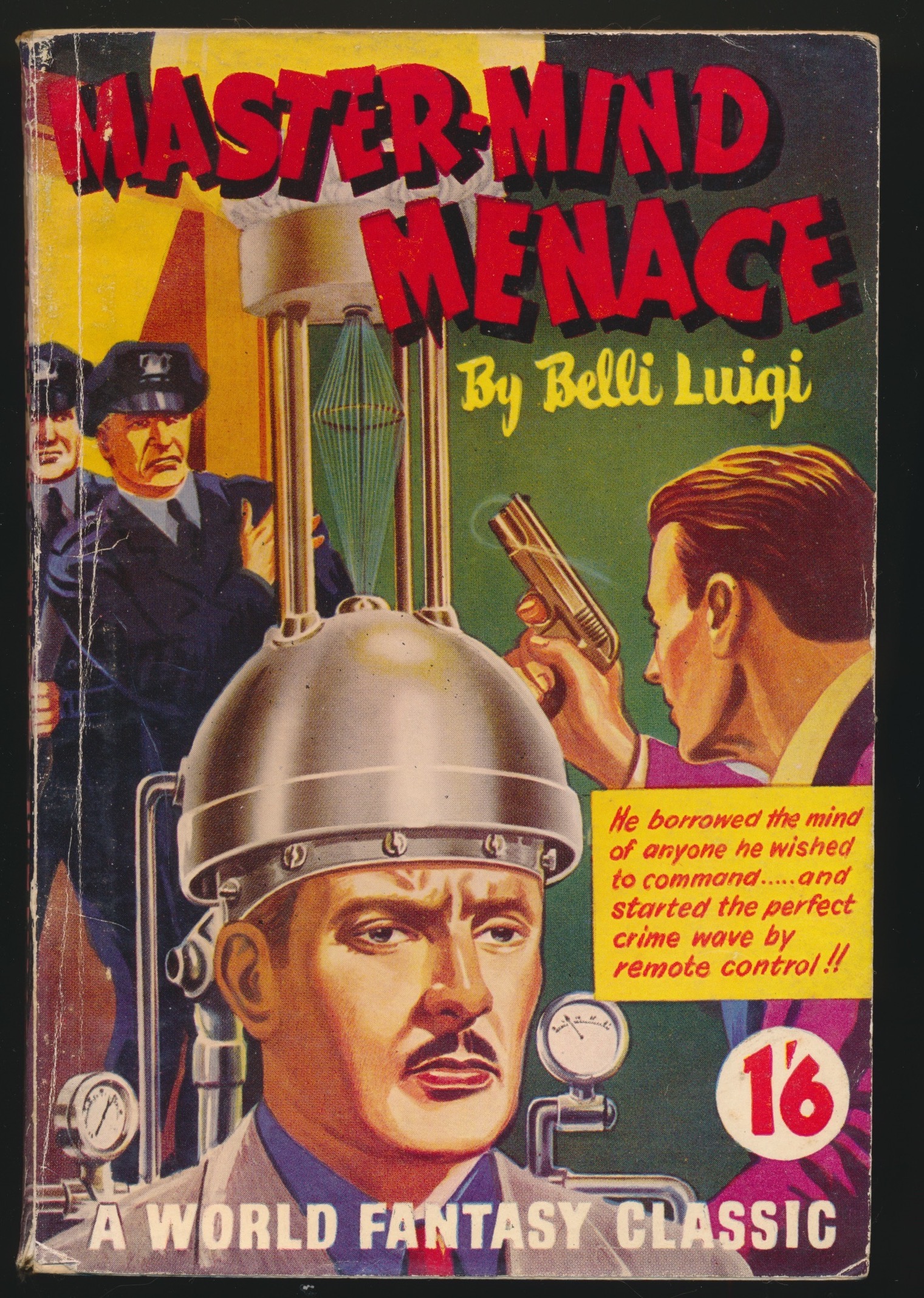 Master-Mind Menace pbo by Belli Luigi: Very Good Soft cover (1951) 1st ...