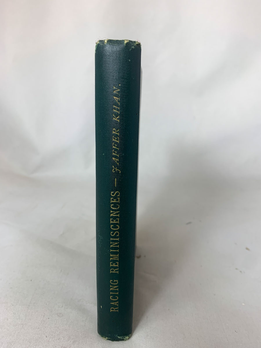 Racing Reminscences and Hints on Training by Khan (Jaffer): Very good ...