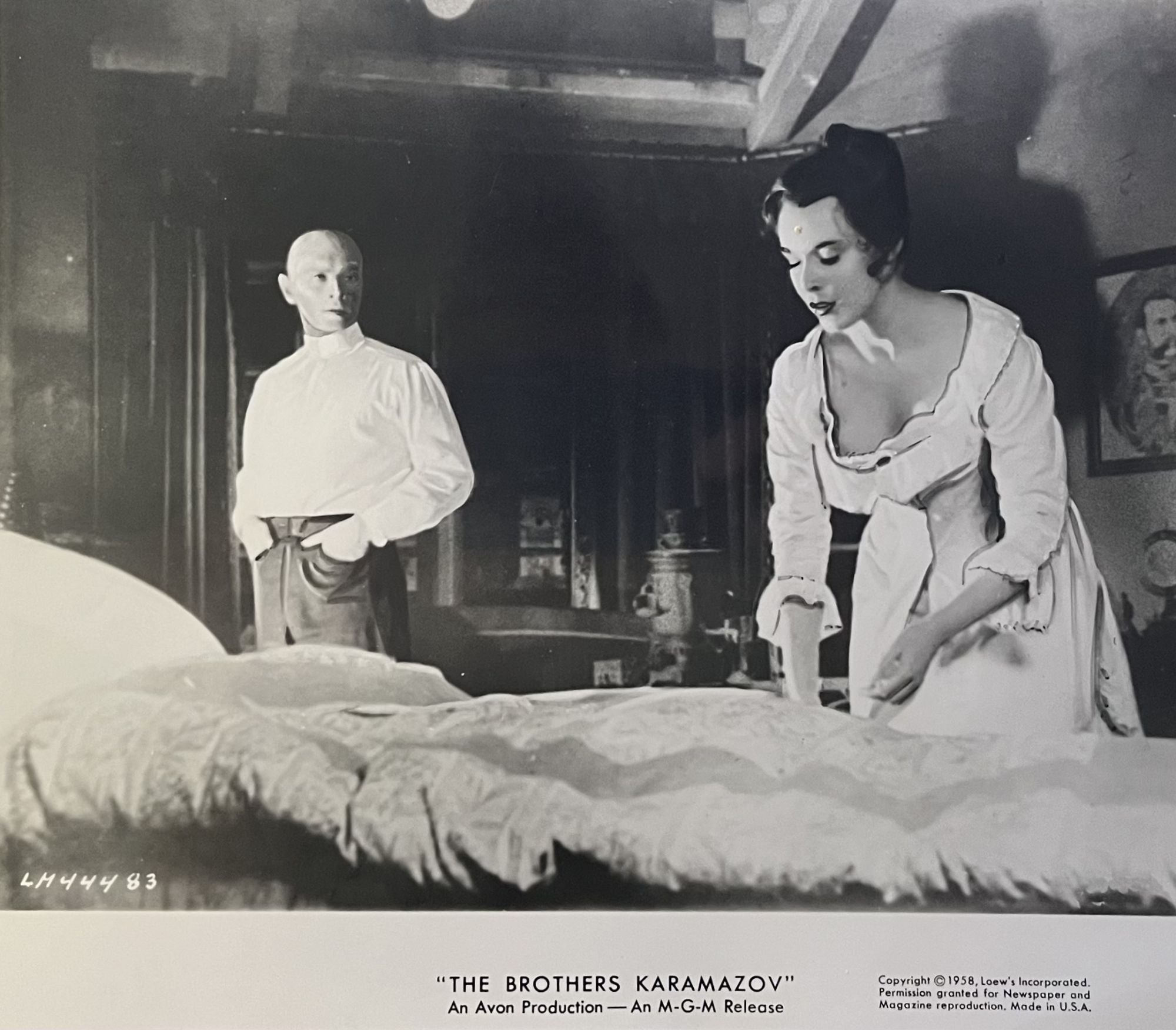 Two [2] Original Movie Stills for "The Brothers Karamazov" [1958] by ...