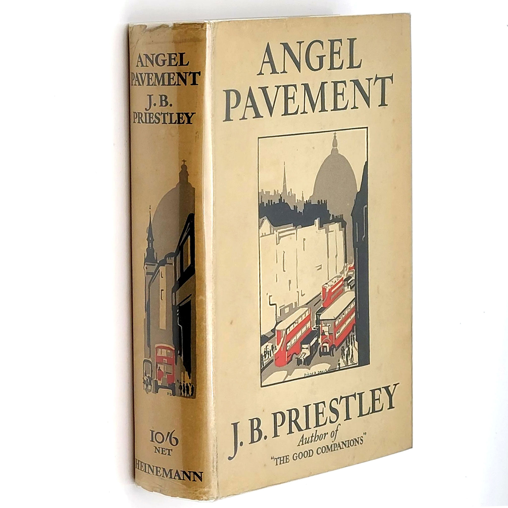Angel Pavement by J. B. Priestly: Very Good+ Hardcover (1930) 1st ...