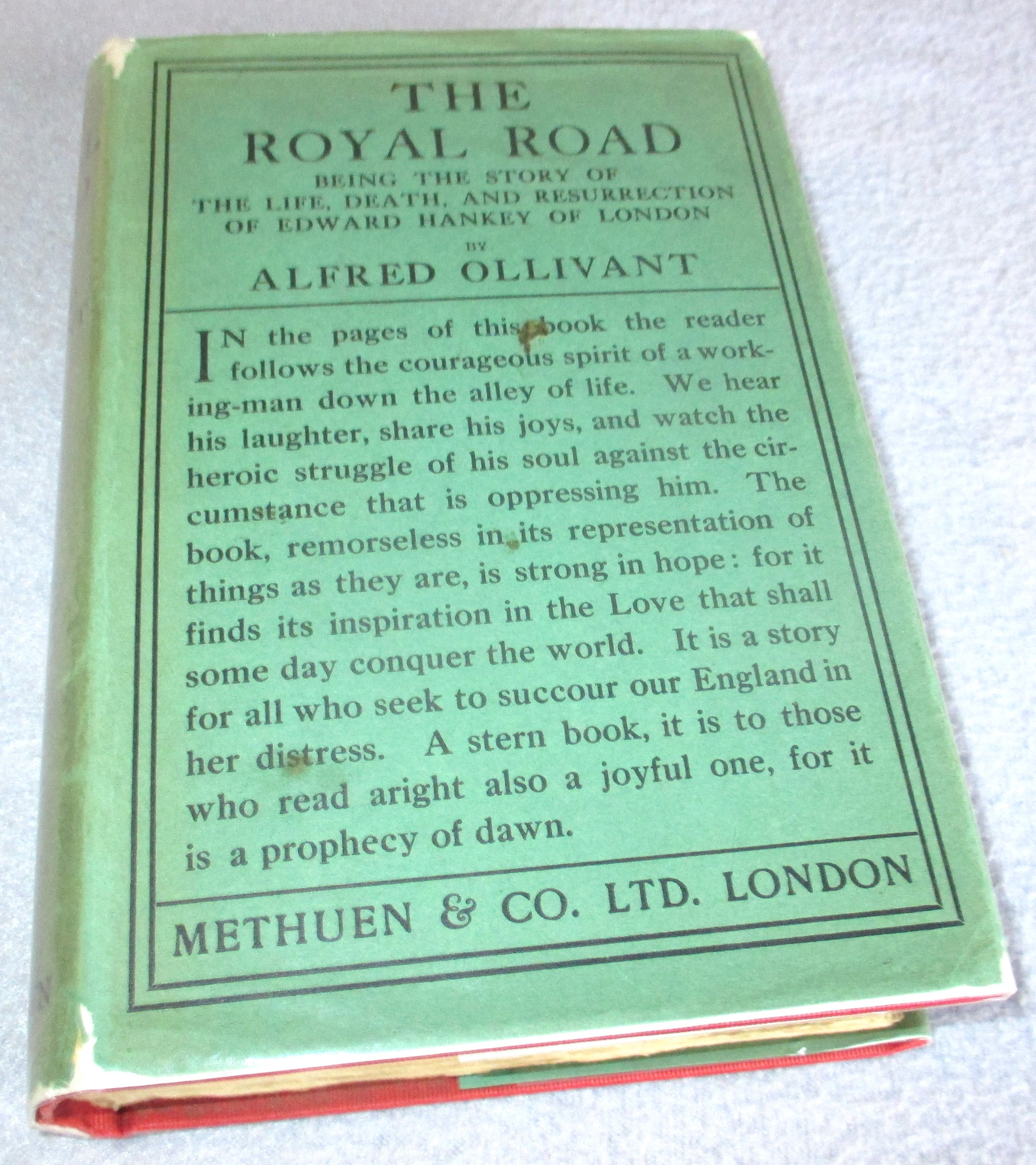The Royal Road (1st Edition) by Alfred Ollivant: Very Good Hardcover ...
