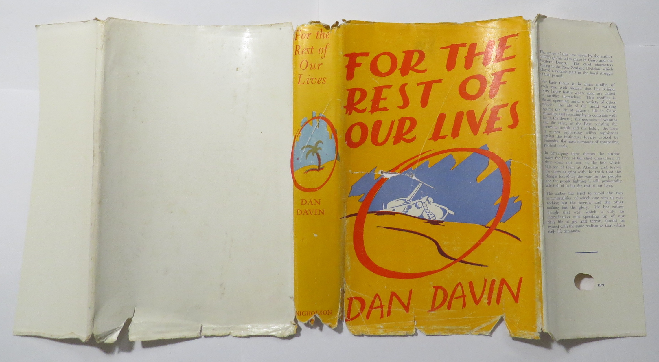 For the Rest of Our Lives by Davin, Dan: Very Good- Hardcover (1947 ...