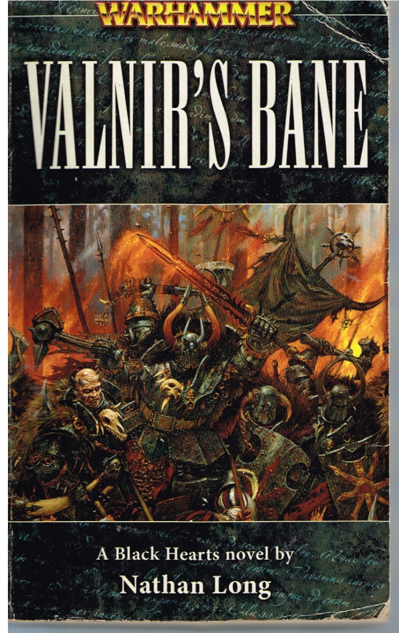 Warhammer Valnir's Bane A Black Hearts Novel by Nathan Long: Fair Mass ...