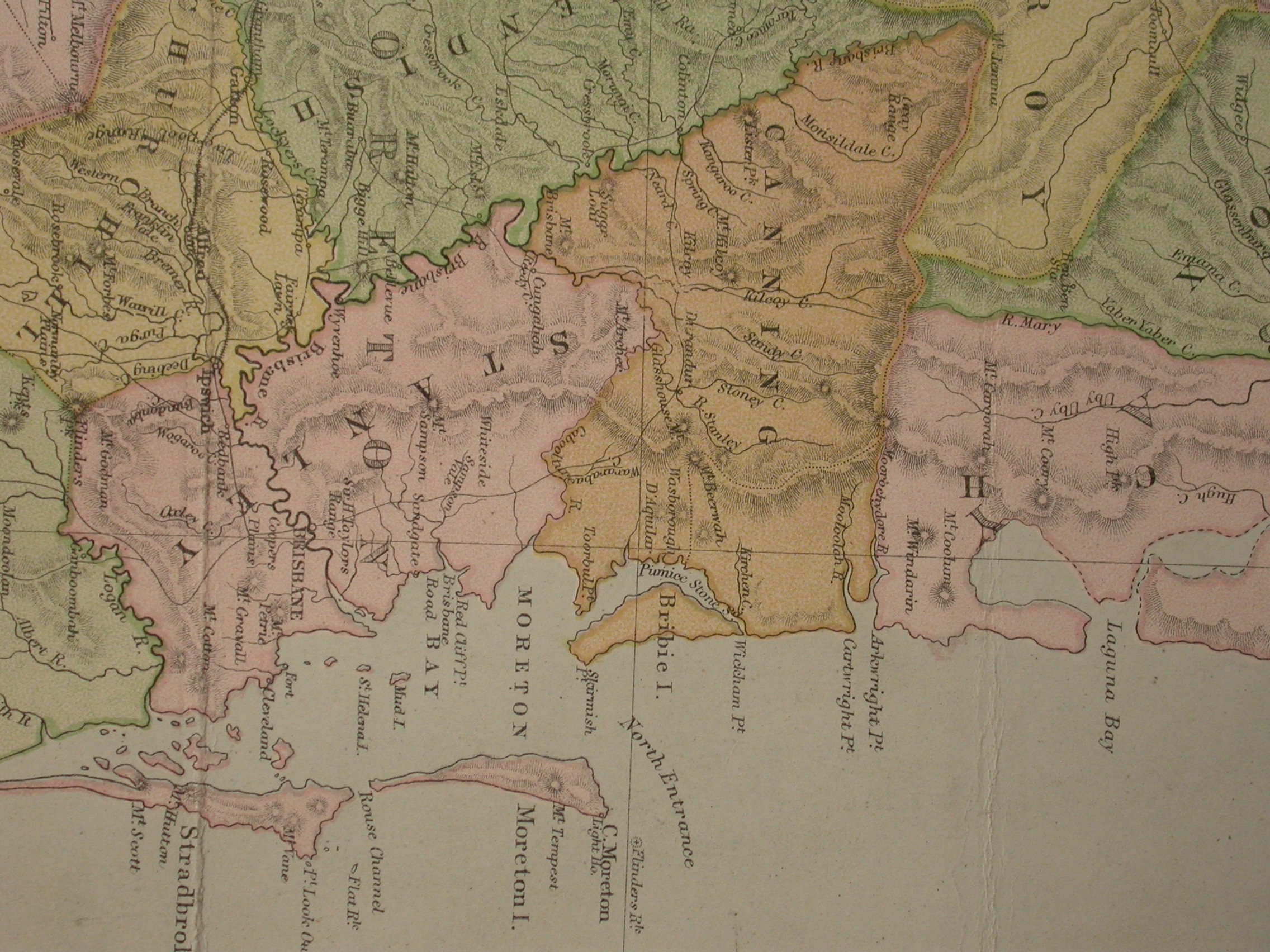Queensland map. by Bartholomew, J.: Good Hardcover (1864) | Peter Moore ...