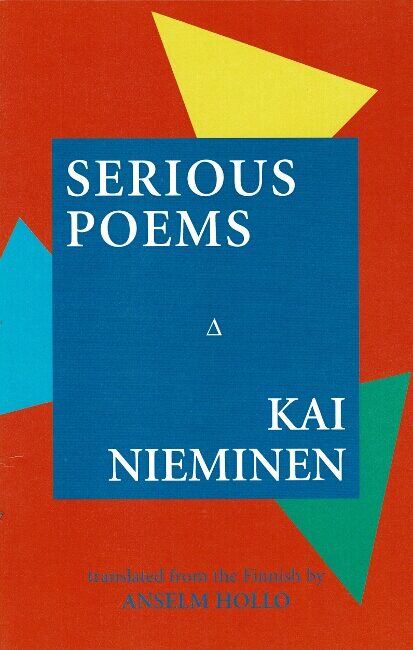 Serious poems by Nieminen, Kai: (2000) | Rulon-Miller Books (ABAA / ILAB)