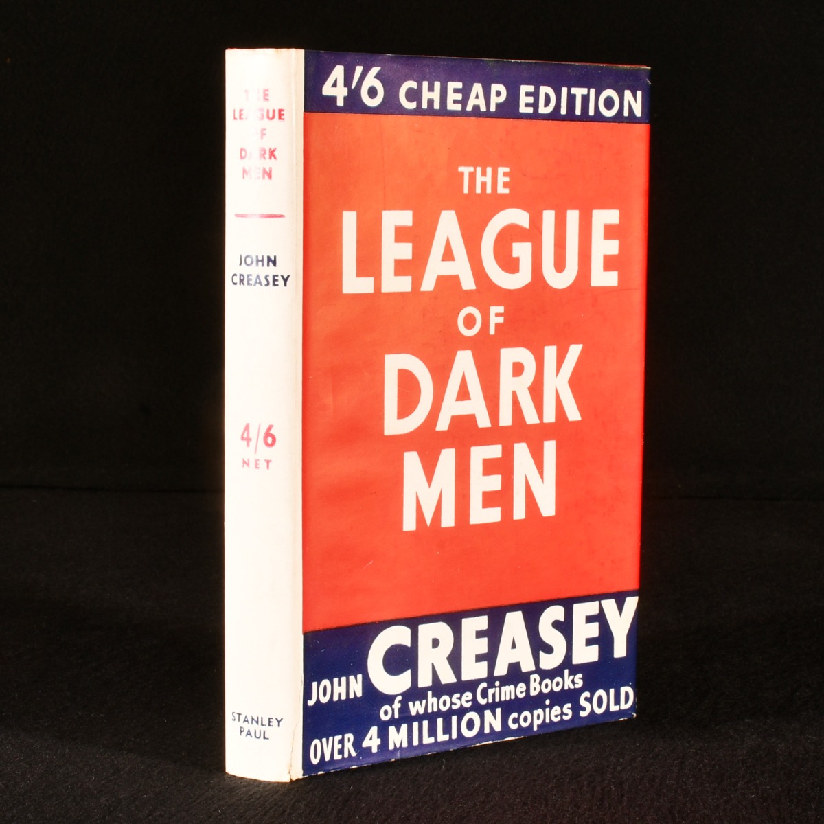 The League of Dark Men by John Creasey: Near Fine Cloth (1947) | Rooke ...