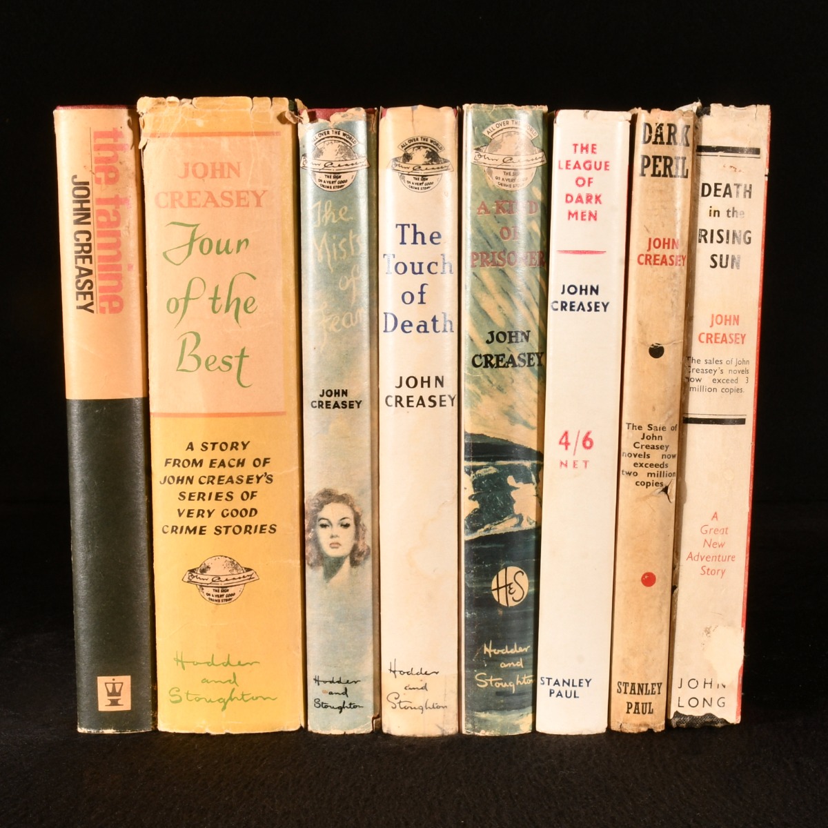 Eight Works by John Creasey by John Creasey: Very Good Indeed Cloth ...