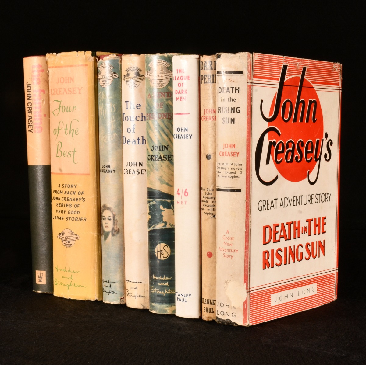 Eight Works by John Creasey by John Creasey: Very Good Indeed Cloth ...