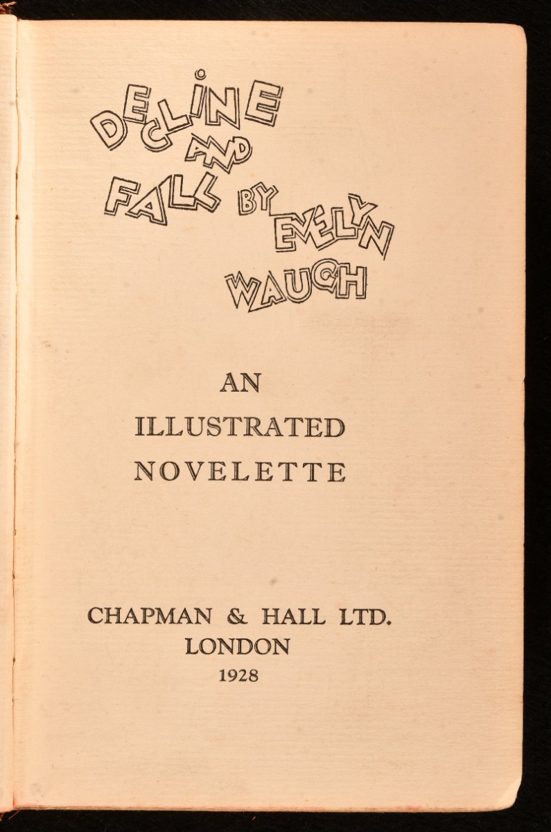 Decline and Fall von Evelyn Waugh: Good Cloth (1928) First edition ...