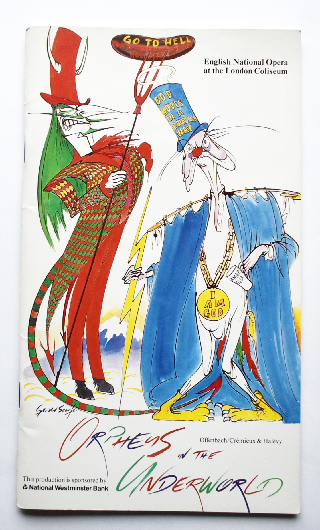 Orpheus in the Underworld de GERALD SCARFE: Fine Soft cover (1987) 1st ...