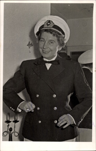 Foto Ansichtskarte / Postkarte Schauspielerin Maria Kloth, Portrait in ...