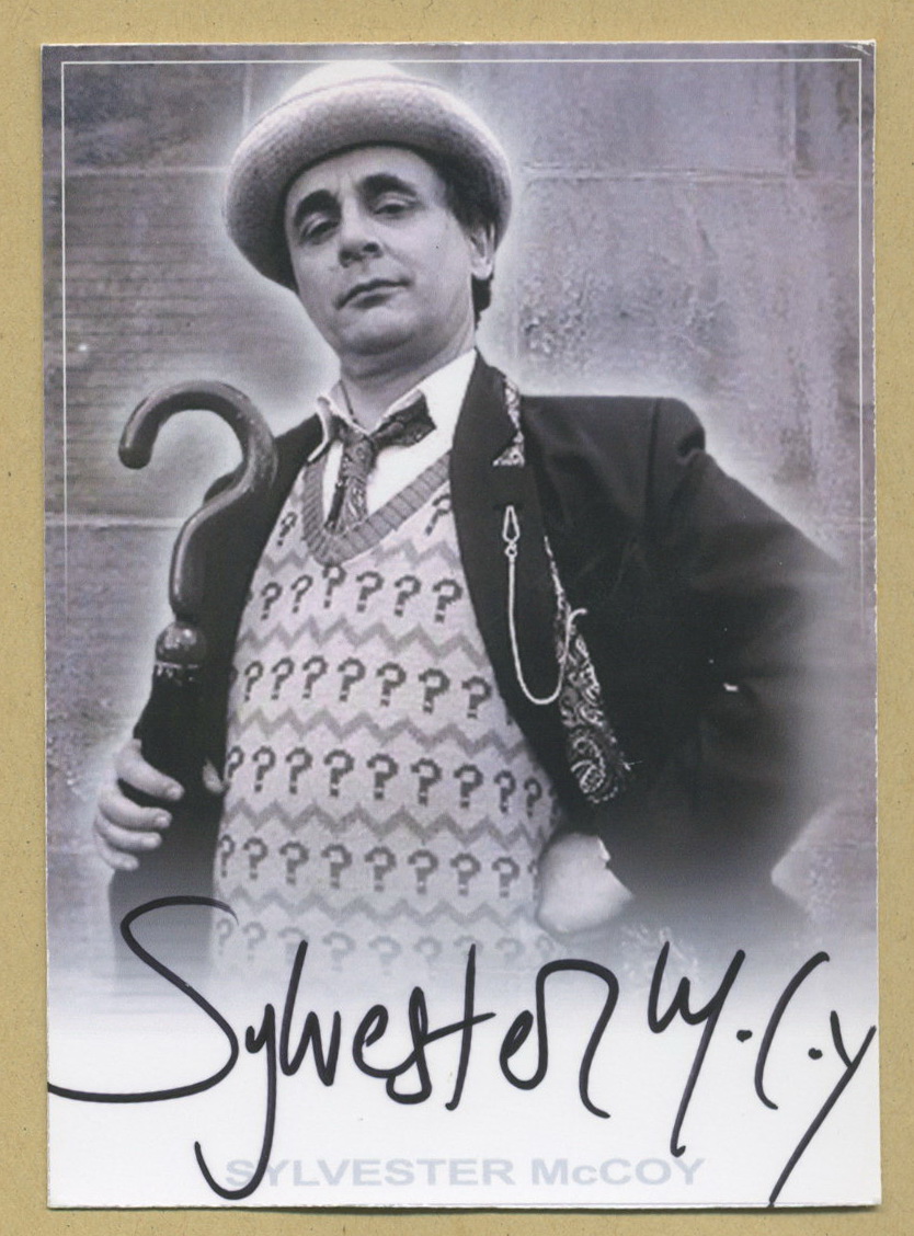 Sylvester McCoy - Signed homemade trading card de Sylvester McCoy ...