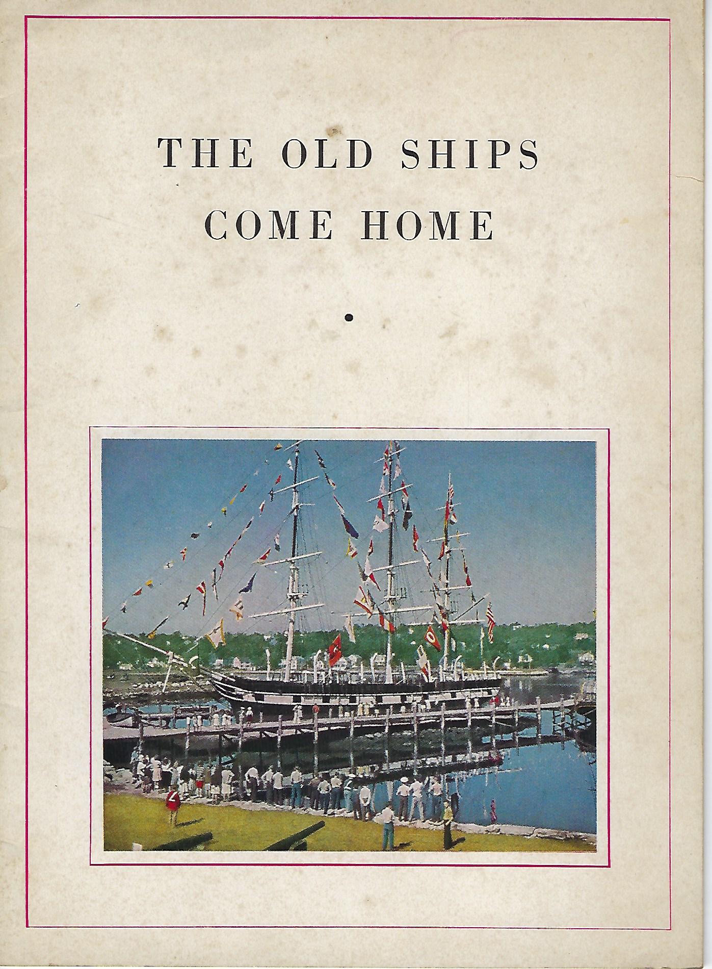 THE OLD SHIPS COME HOME by COCHRAN, Hamilton: (1948) | Antic Hay Books