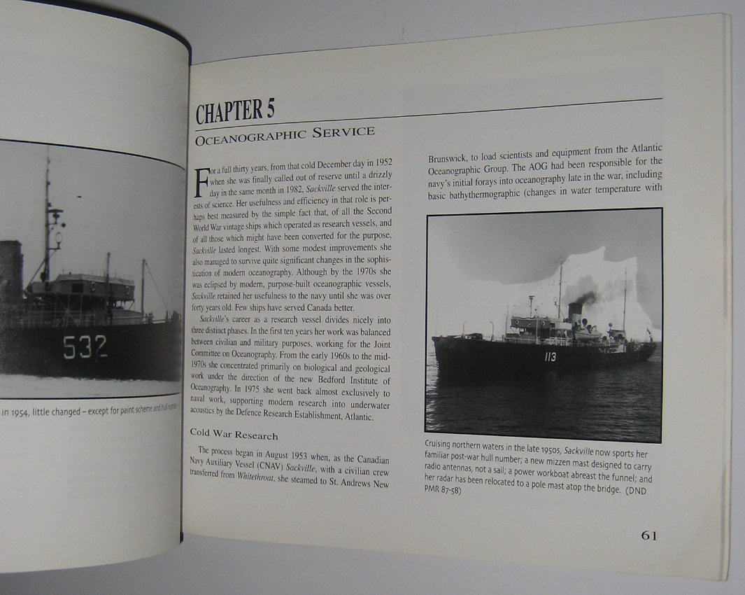 HMCS Sackville 1941-1985 by Milner, Marc: G Soft Cover (1998) First ...