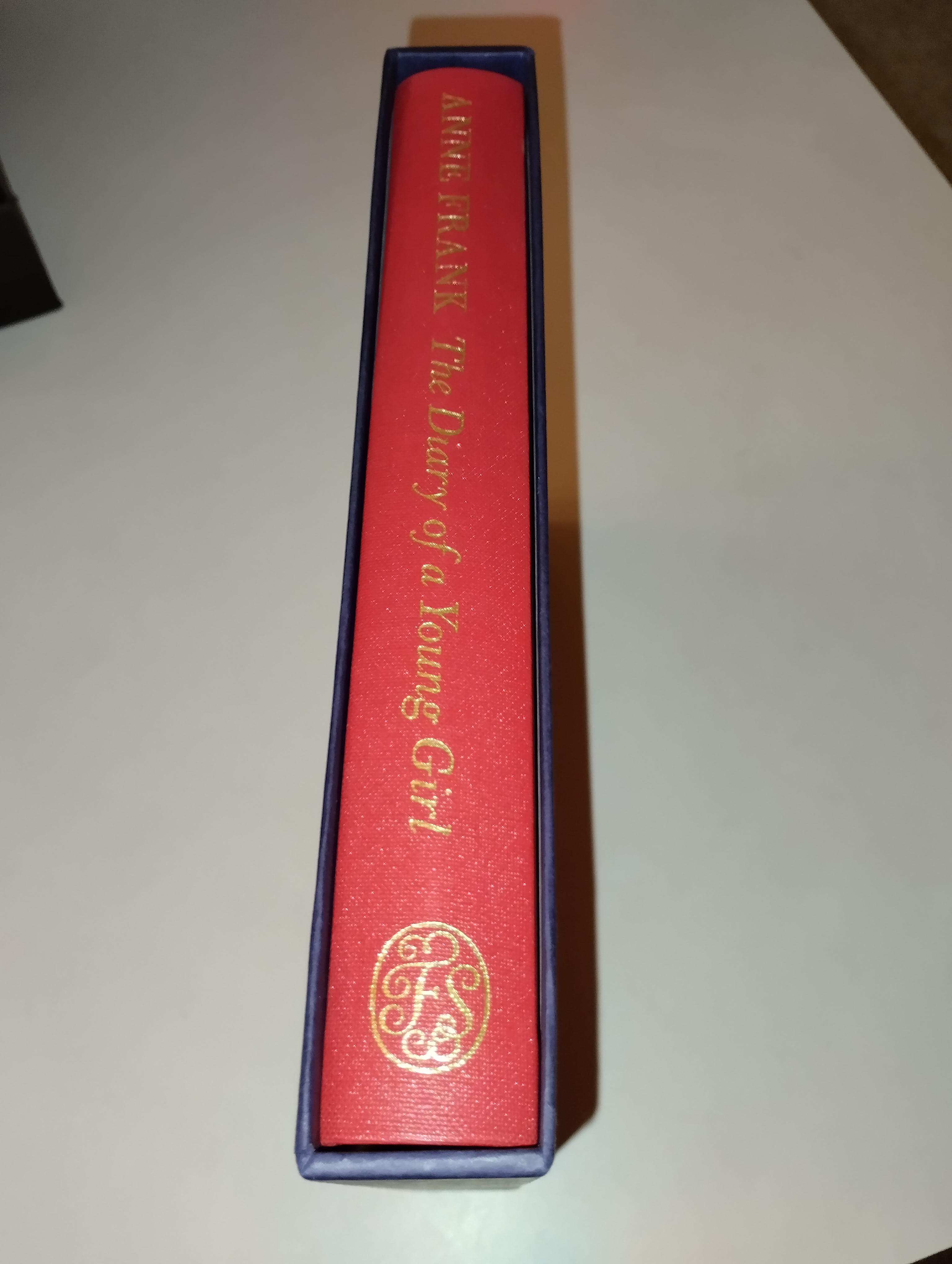 Diary of a young girl folio society fn vg slipcase Anne frank by Anne ...