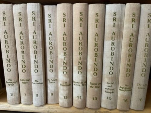 Sri Aurobindo Ashram Publications 1972 COMPLETE WORKS 30 VOLUMES: Very ...