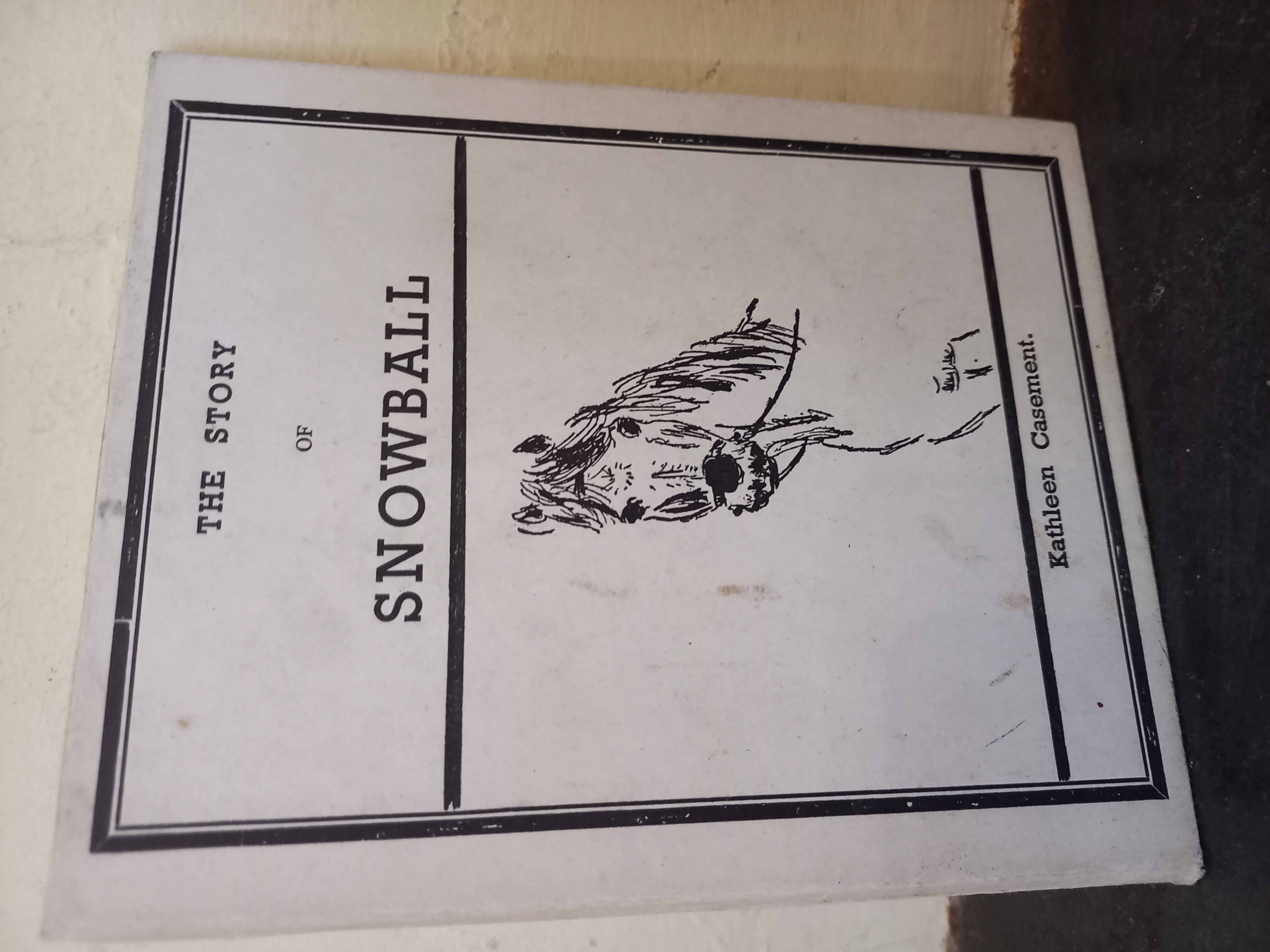 The Story of Snowball by Casement, Kathleen: Very Good Soft cover (1952 ...