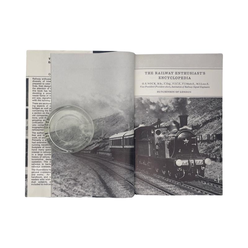The Railway Enthusiasts Encyclopedia by Nock, O S: Near Fine Hardback ...