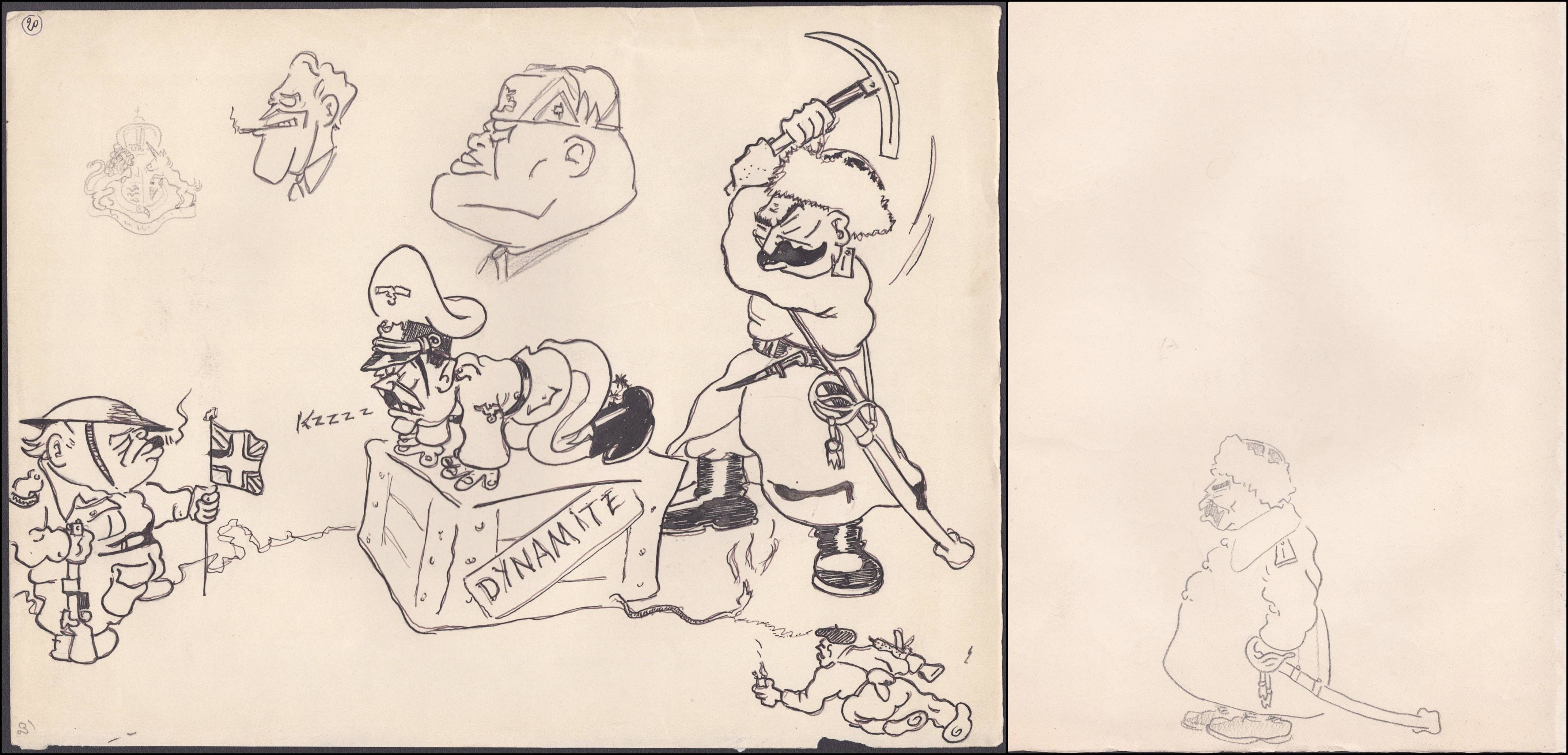 (Adolf Hitler, Stalin, Mussolini und Winston Churchill) - Dynamite ...