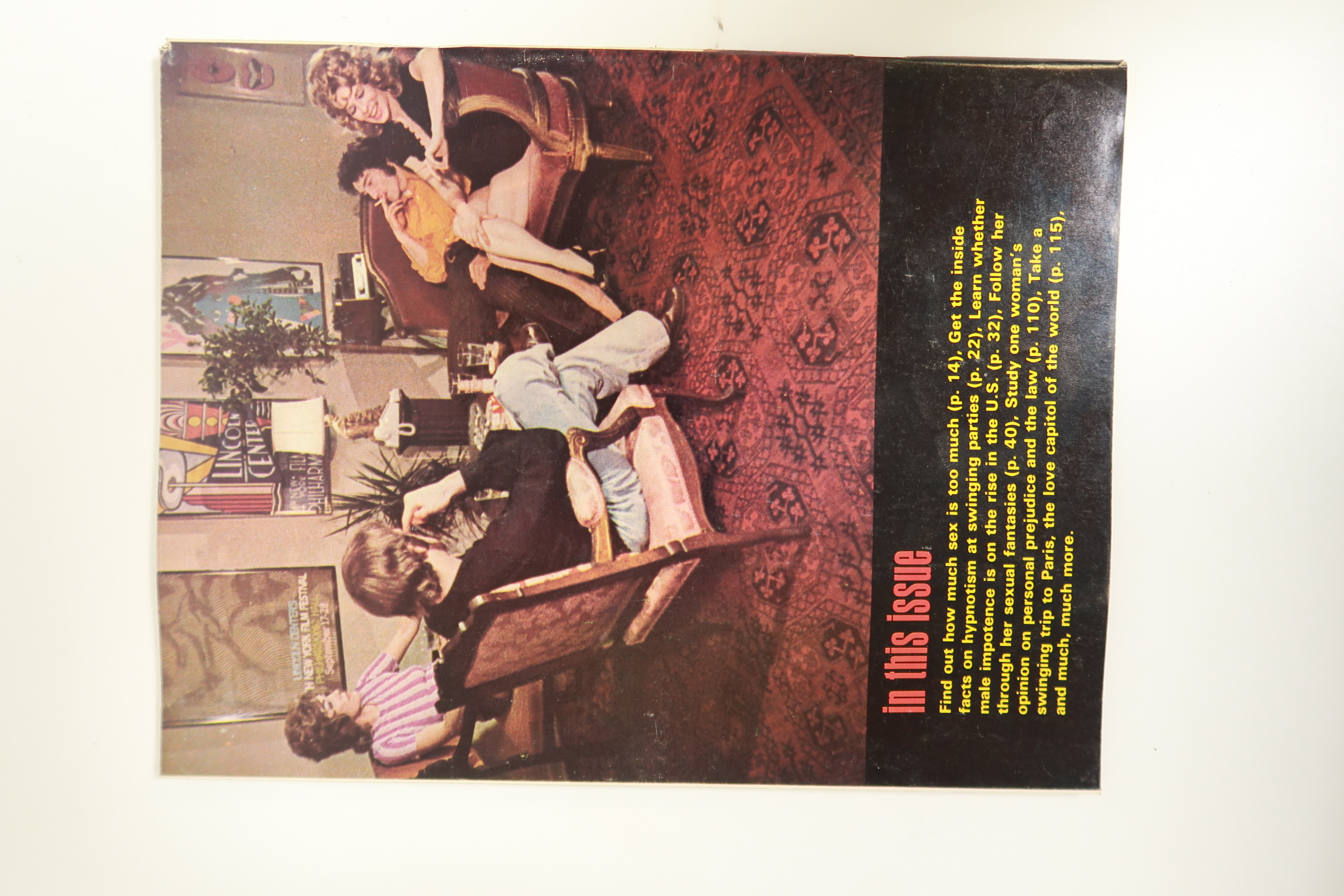 Swingers World Vintage Magazine 1973 Adam Swingers Vol. 1 No. 3 Knight ...