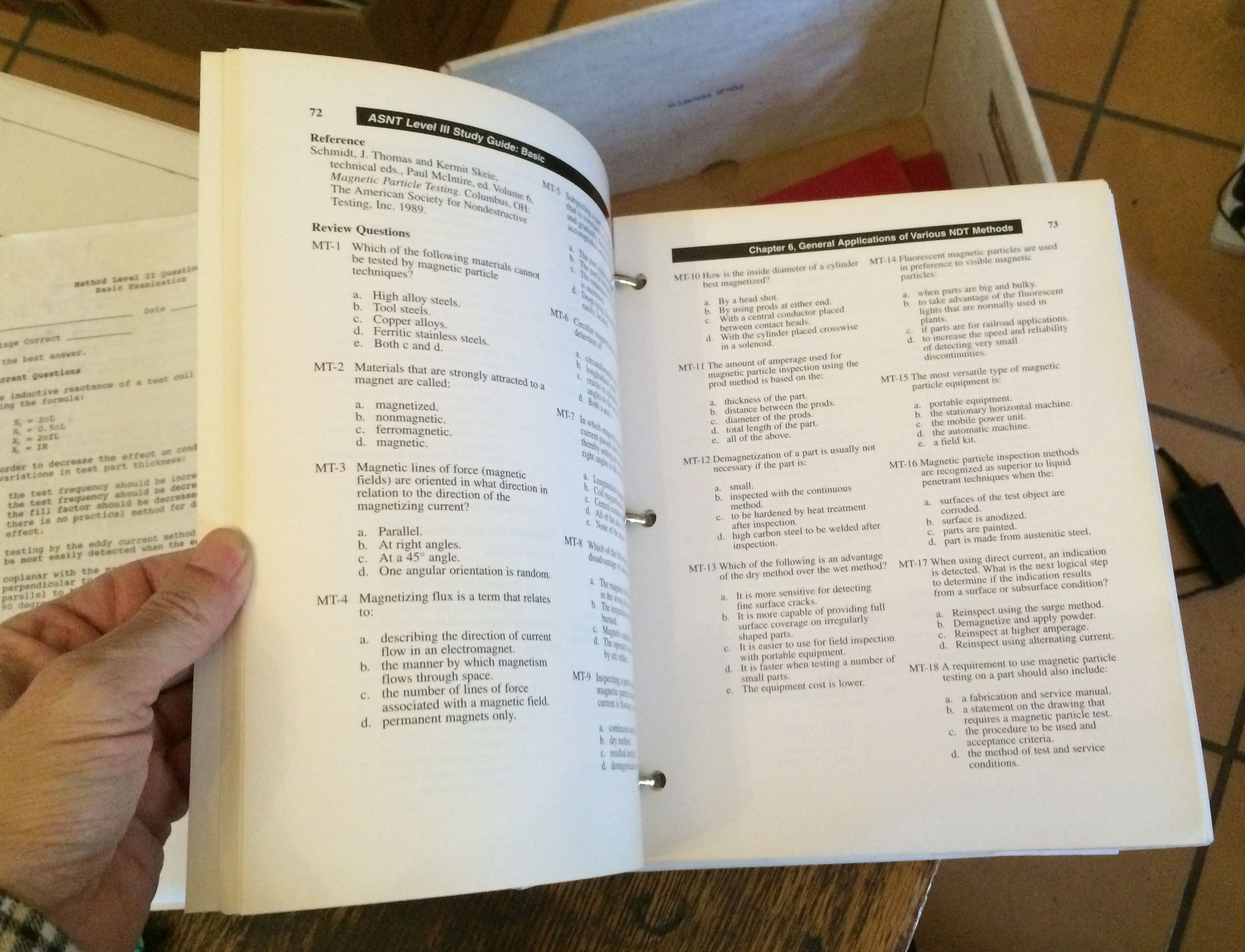 ASNT/NDT Level III Refresher Course: Basic by Amer.Soc.for ...