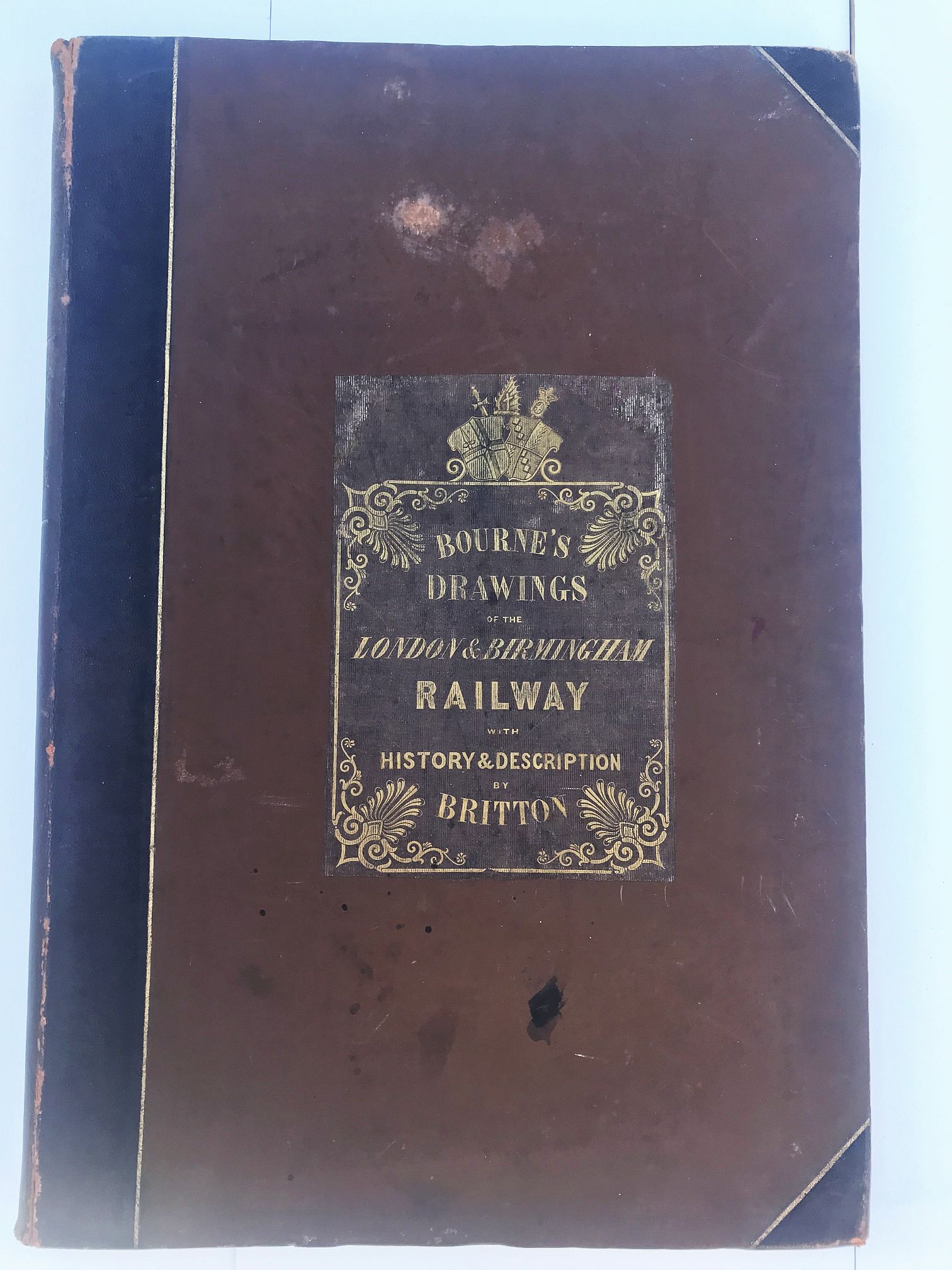 Bourne's Drawings of the London & Birmingham Raiway First Edition, 1839 ...