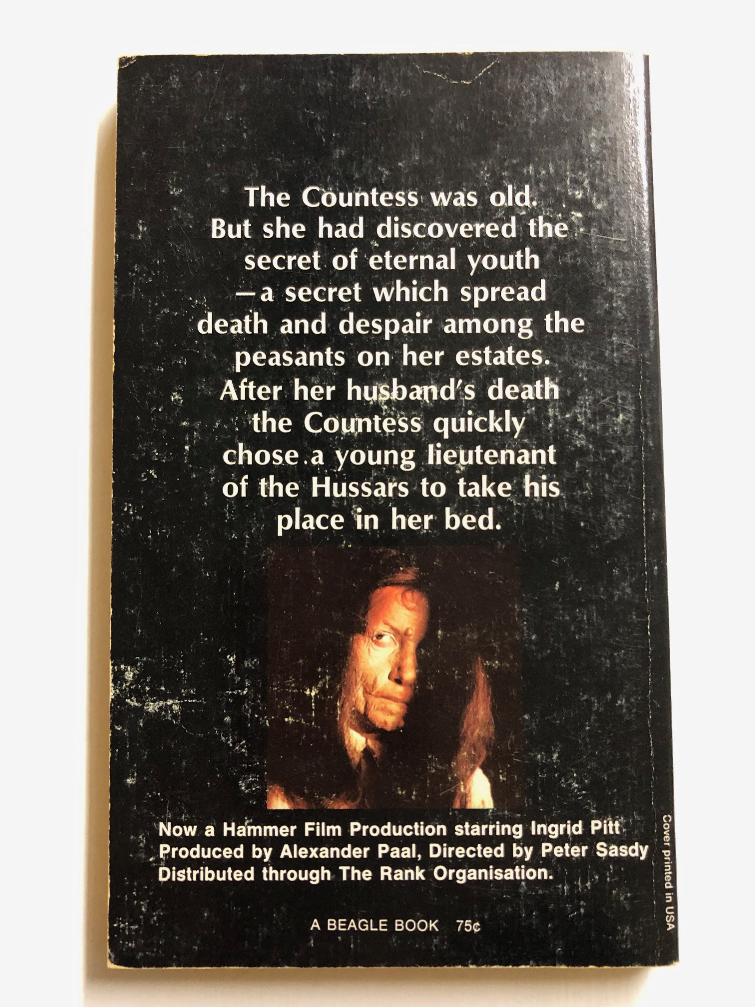 Countess Dracula by Michel Parry: Very Good Soft cover (1971) 1st ...