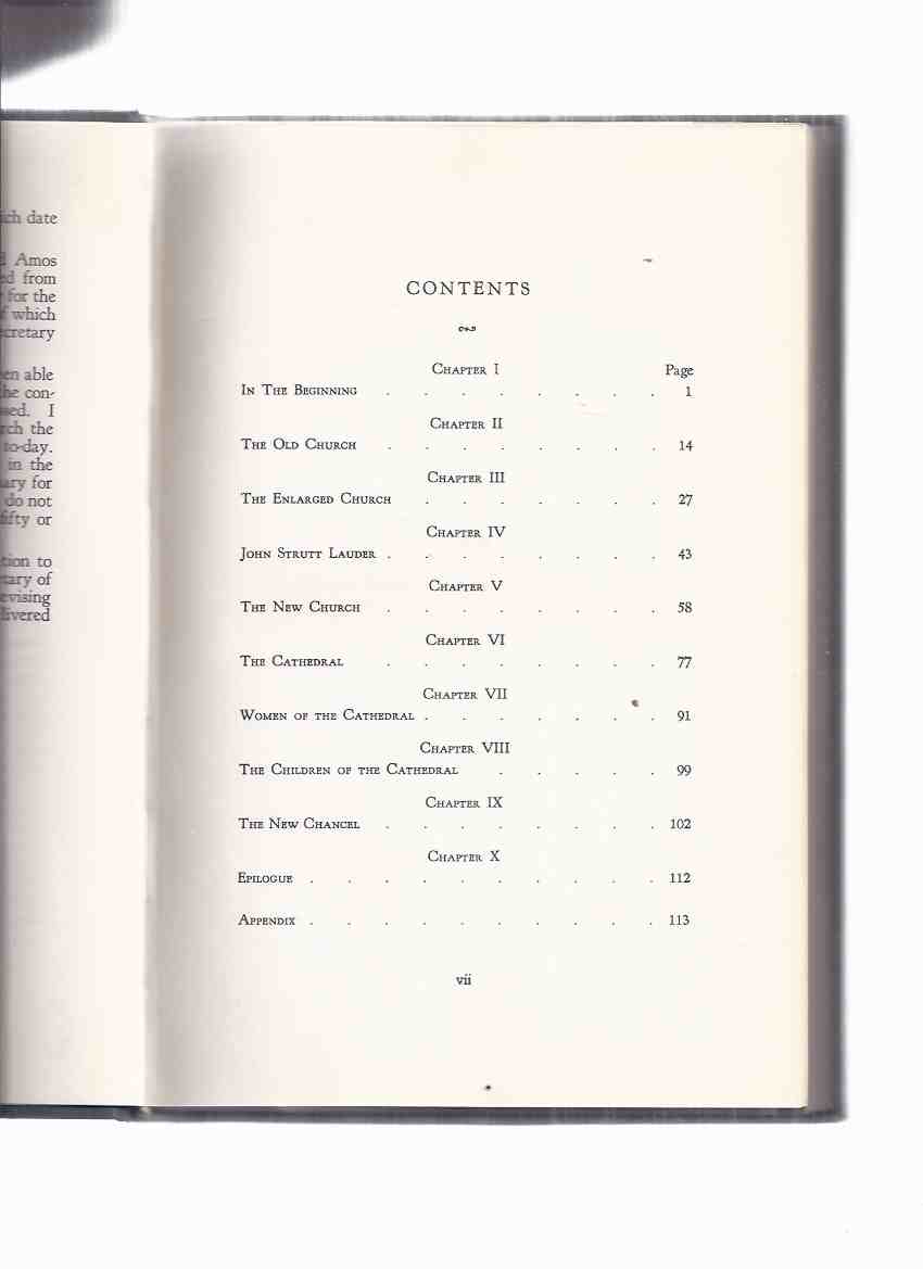 History of Christ Church Cathedral Ottawa 1832 - 1932 ( Centennial ...