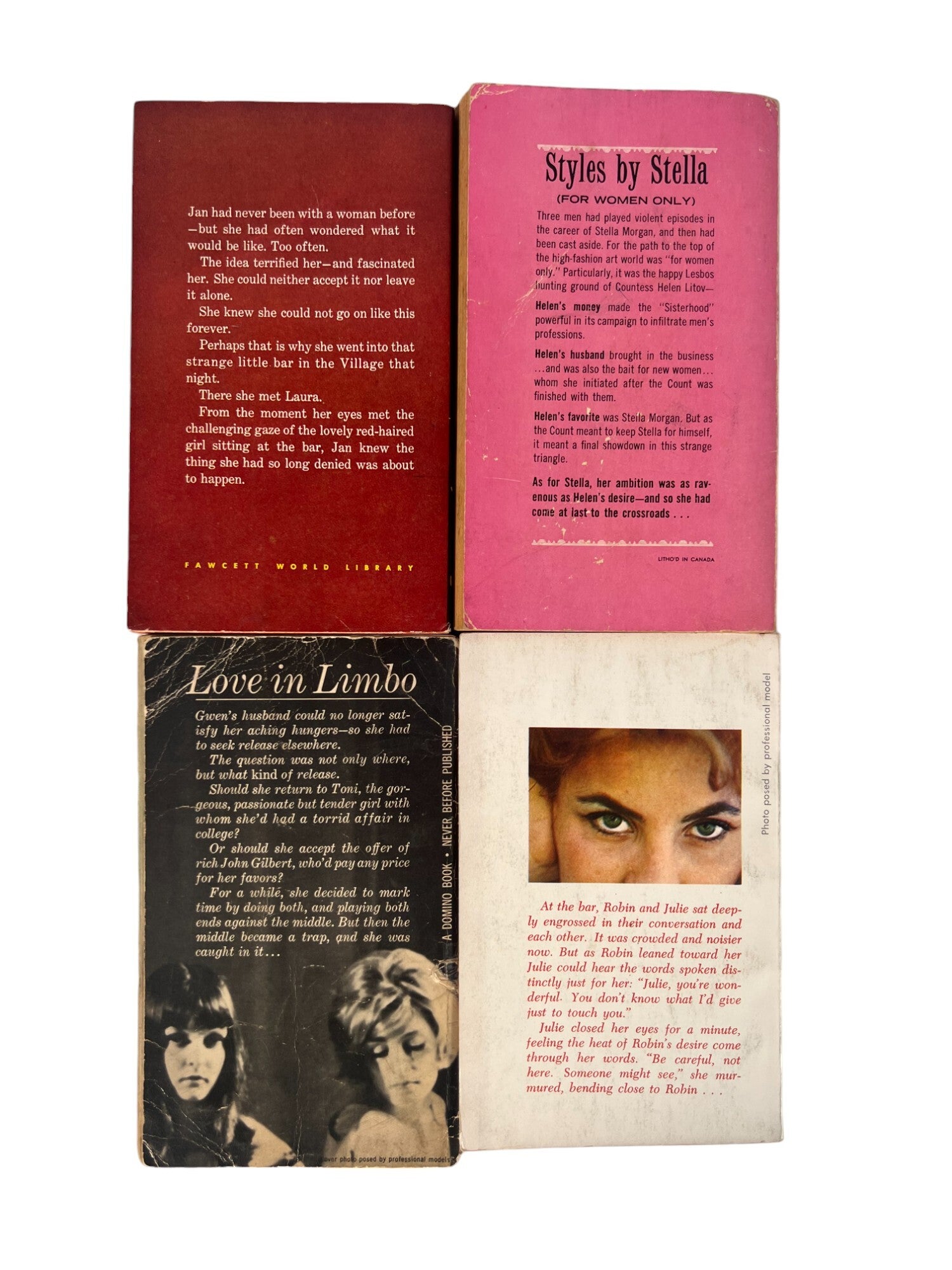 Lesbian Pulp Collection: 1950s - 1970s by Lesbian, pulp | Max Rambod Inc
