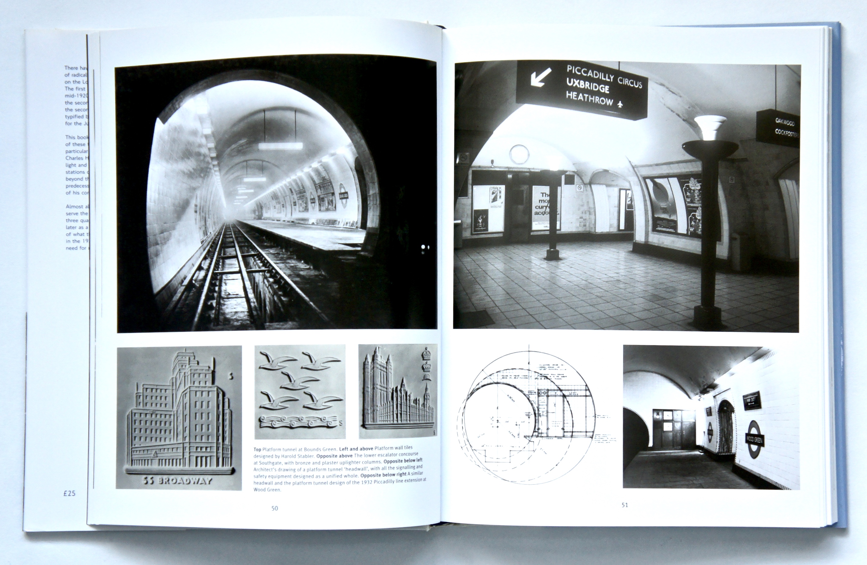 Bright Underground Spaces: The Railway Stations of Charles Holden by ...