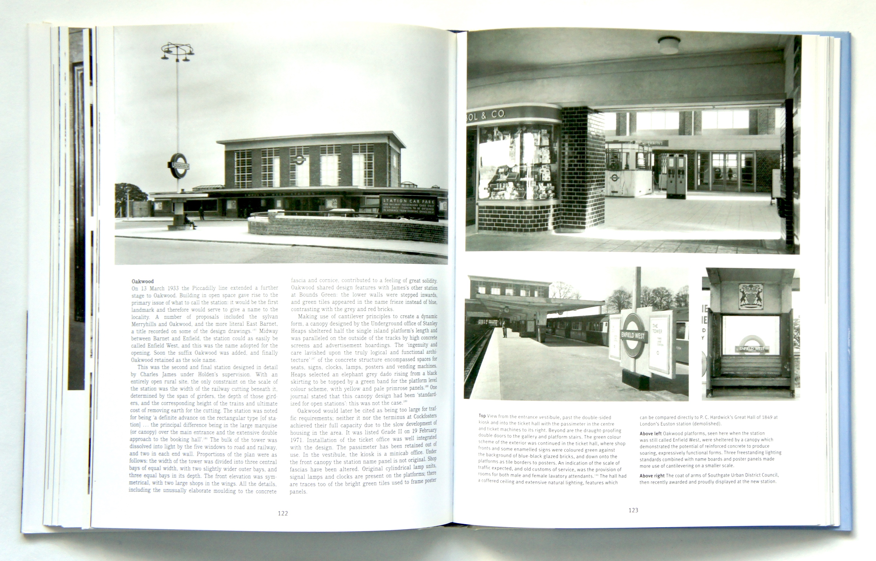 Bright Underground Spaces: The Railway Stations of Charles Holden by ...