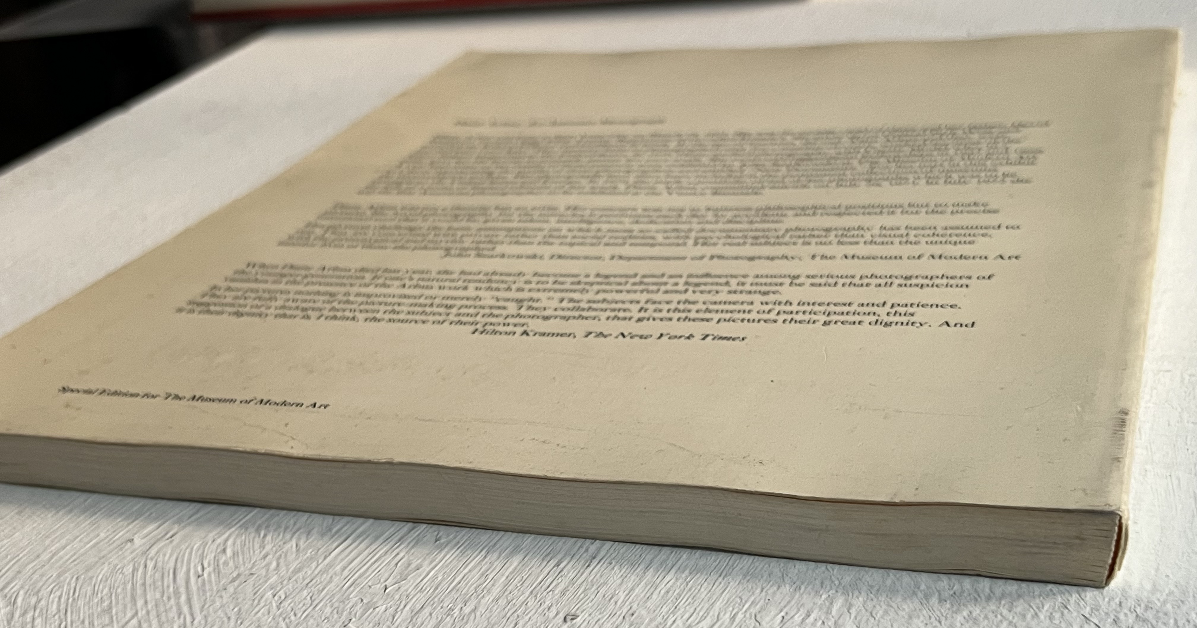 Diane Arbus: an Aperture Monograph 1st Printing with redacted photo of ...