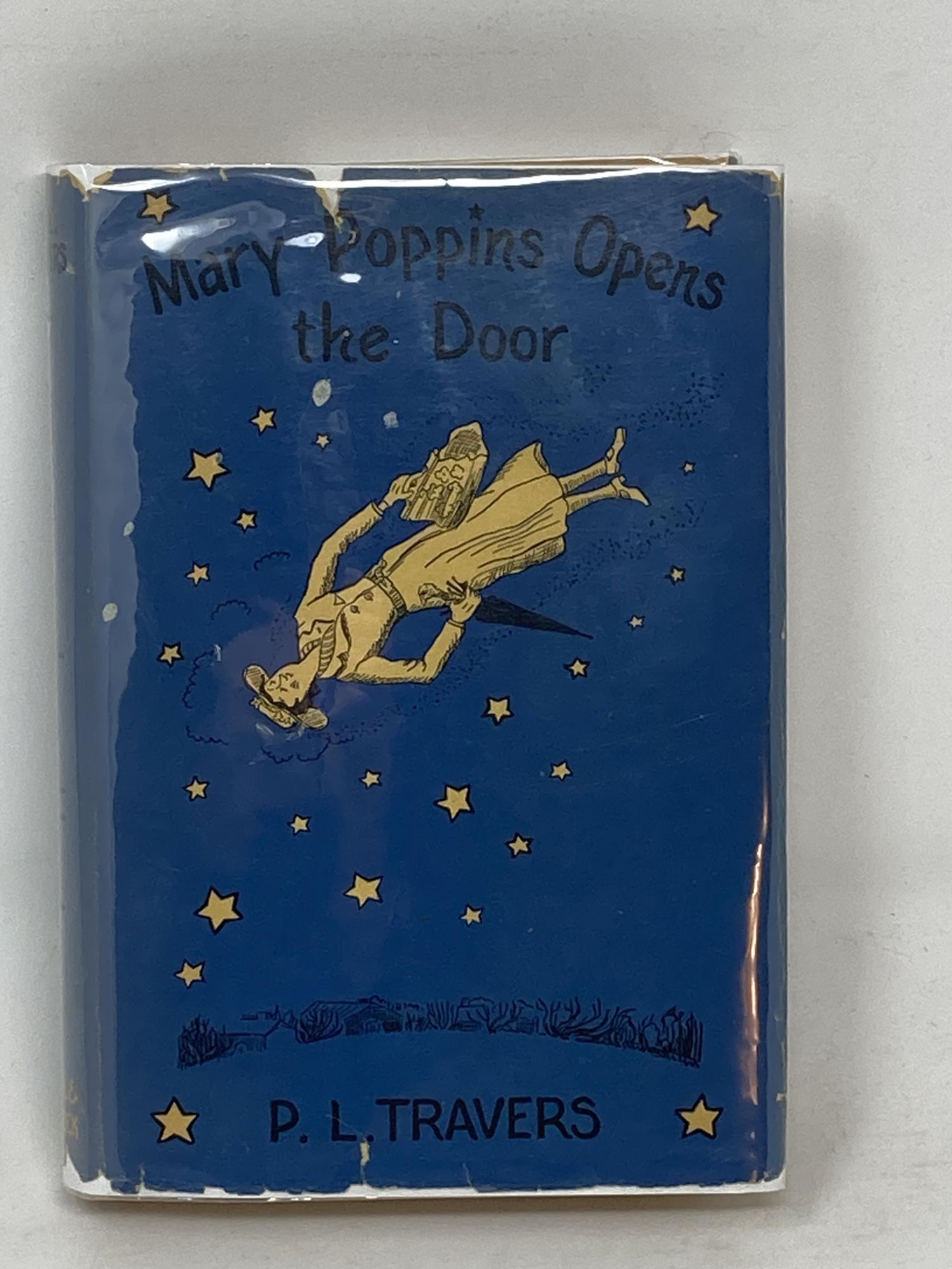 MARY POPPINS OPENS THE DOOR; Illustrated by Mary Shepard and Agnes Sims ...