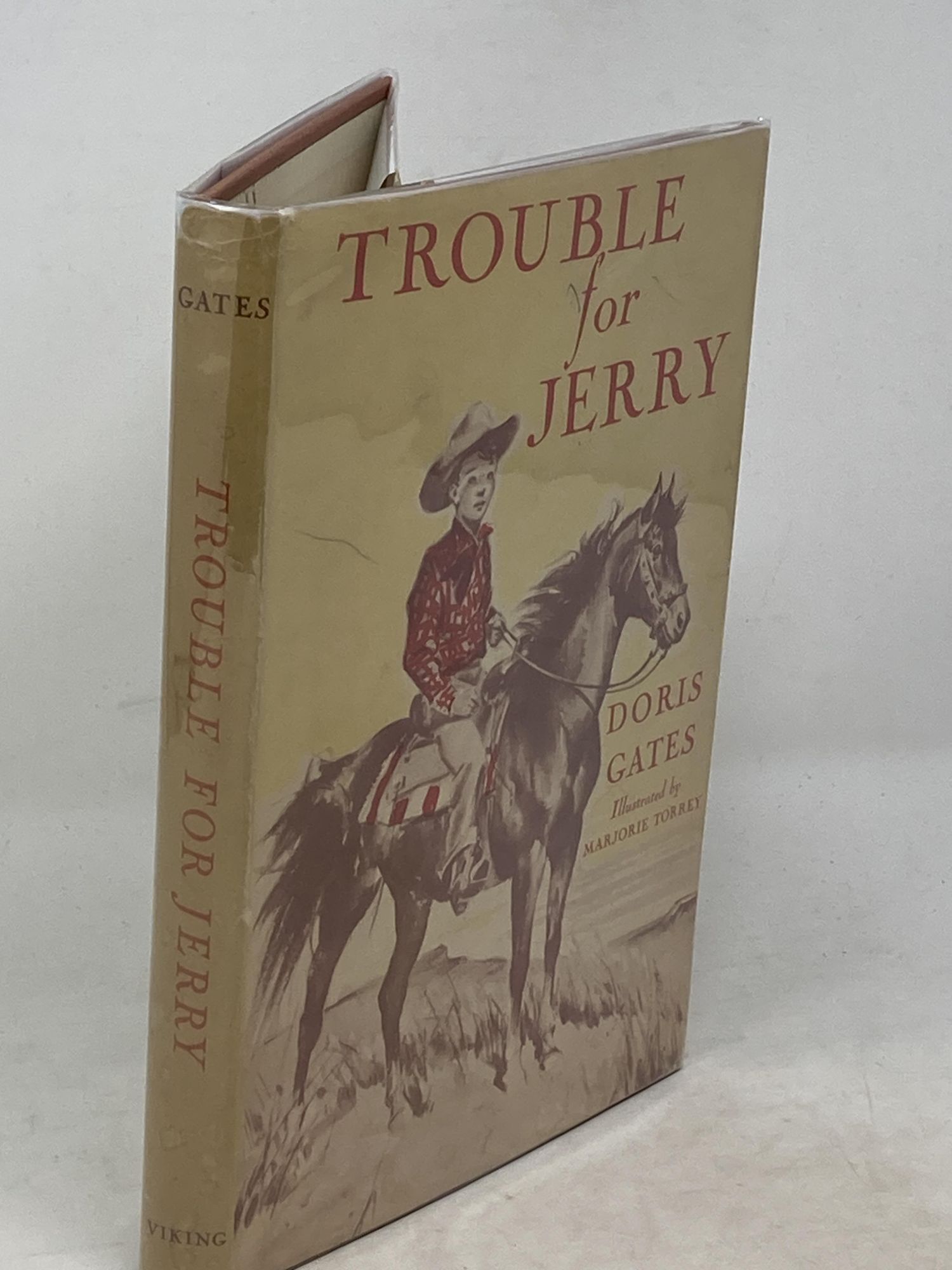 TROUBLE FOR JERRY; Illustrated by Marjorie Torrey by Gates, Doris: Very ...