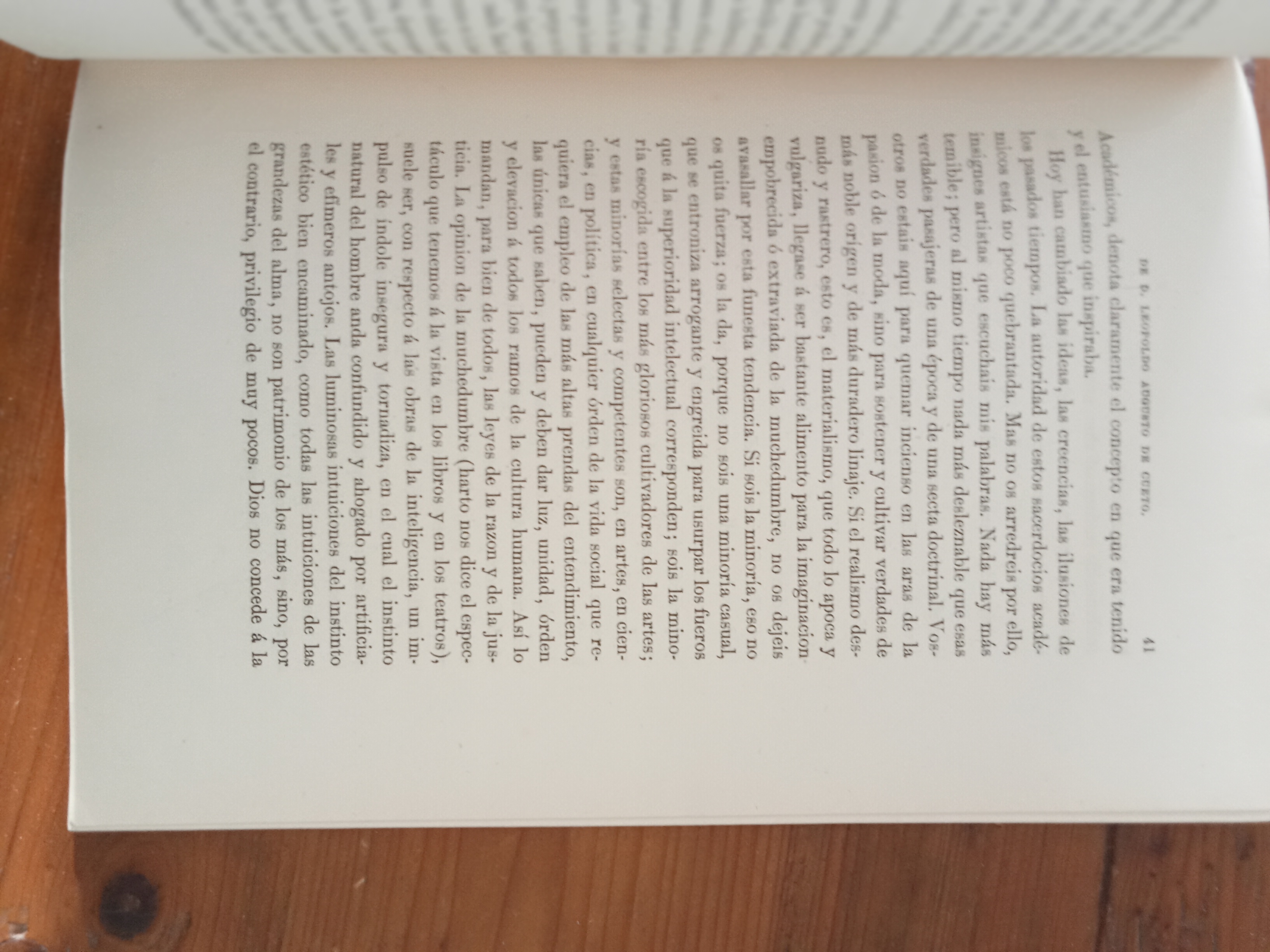 EL REALISMO Y EL IDEALISMO EN LAS ARTES. Discurso von Leopoldo Augusto ...