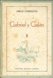 GABRIEL Y GALÁN Obras Completas Vol 1 de José María Gabriel y Galán ...
