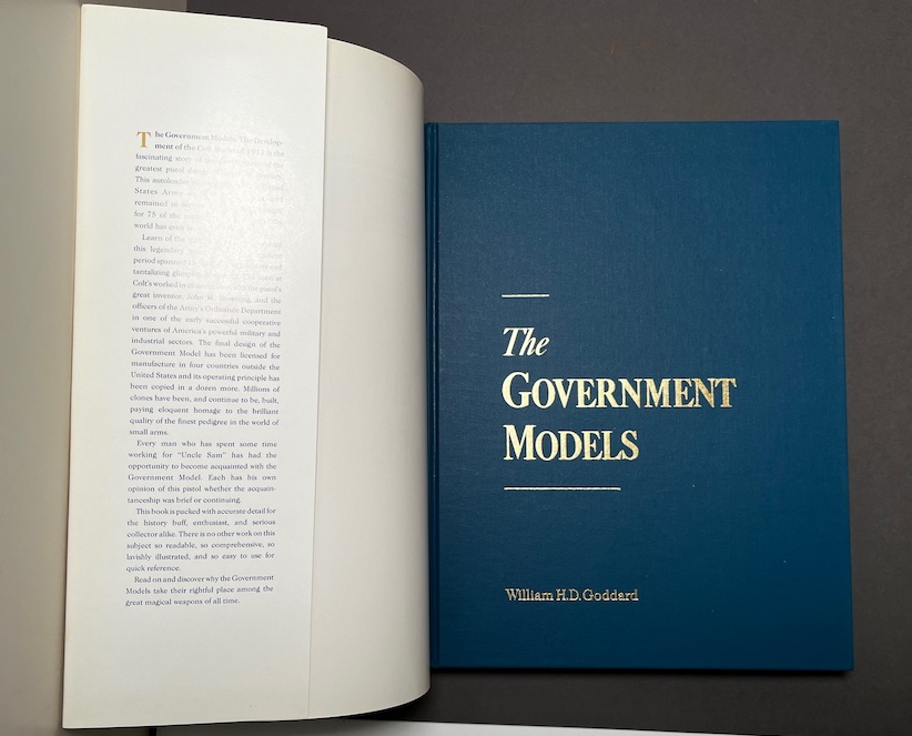The Government Models: The Development of the Colt Model of 1911 by ...
