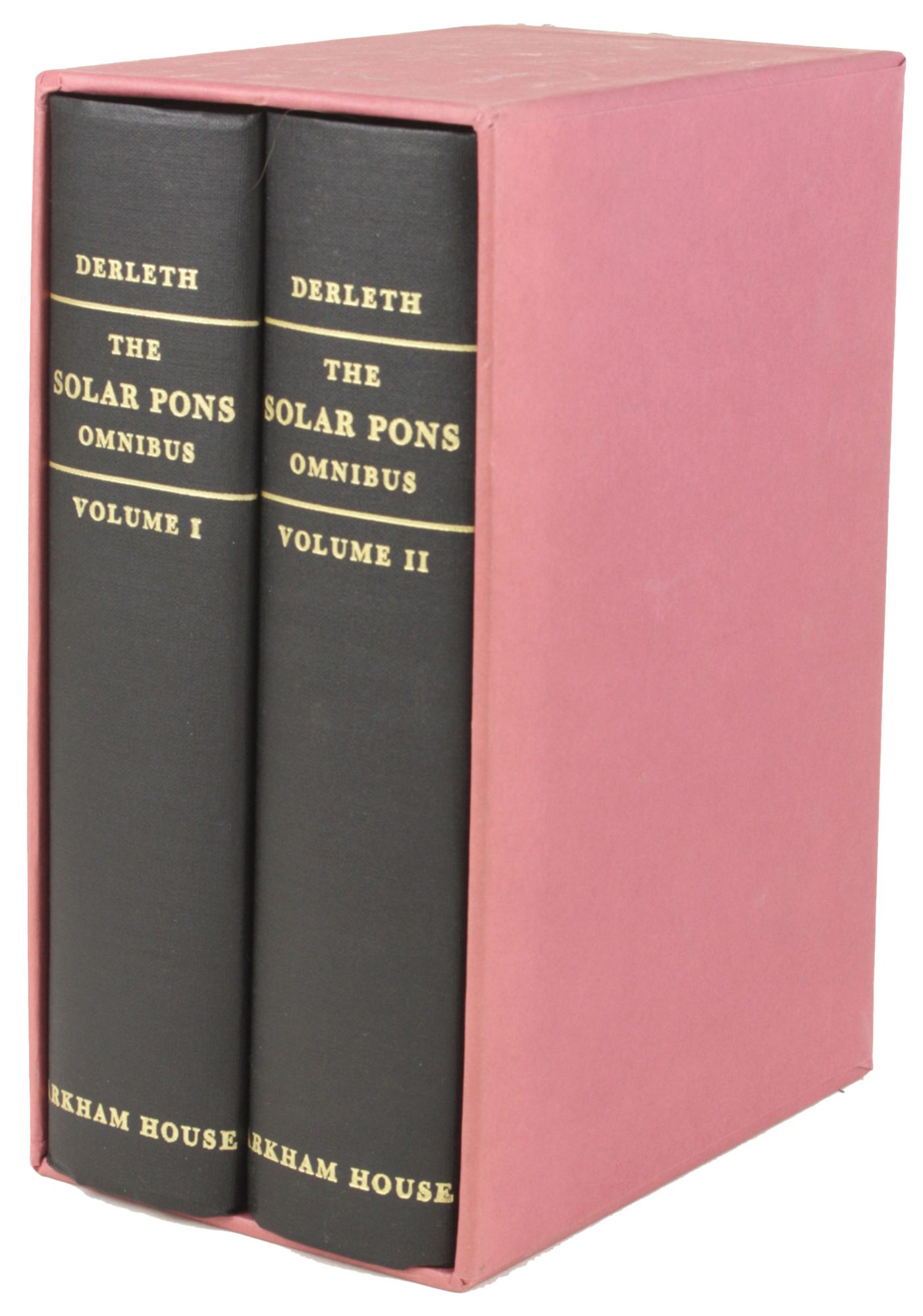 THE SOLAR PONS OMNIBUS. Edited by Basil Copper. by Derleth, August ...