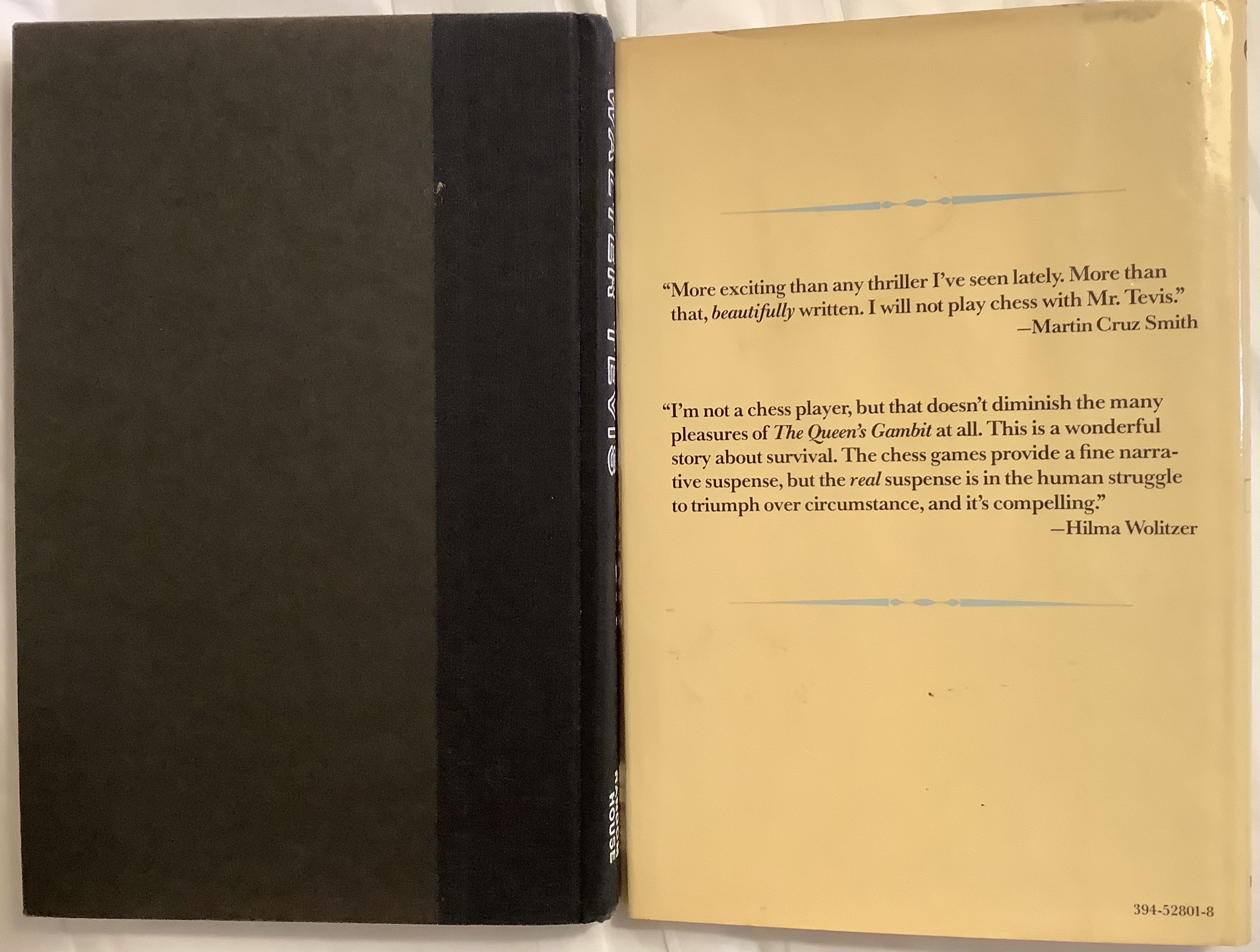 The Queen's Gambit. (Basis for the Netflix Series) by Tevis, Walter ...