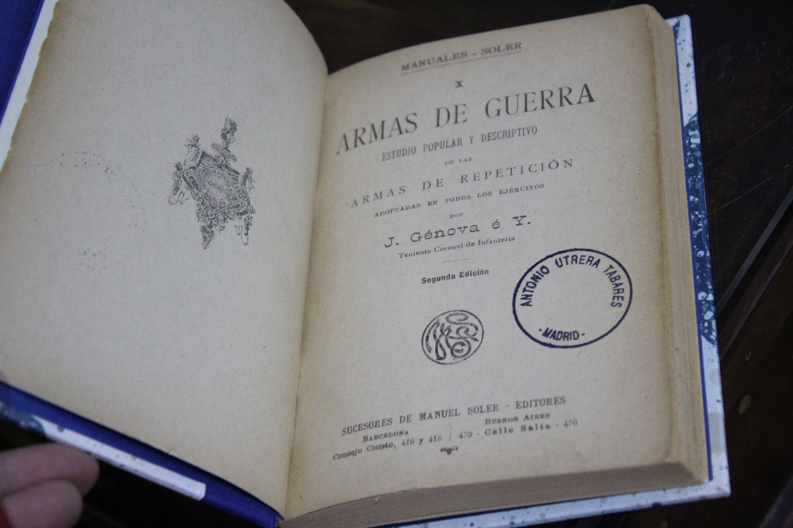 Armas de guerra. Estudio popular y descriptivo de las armas de ...