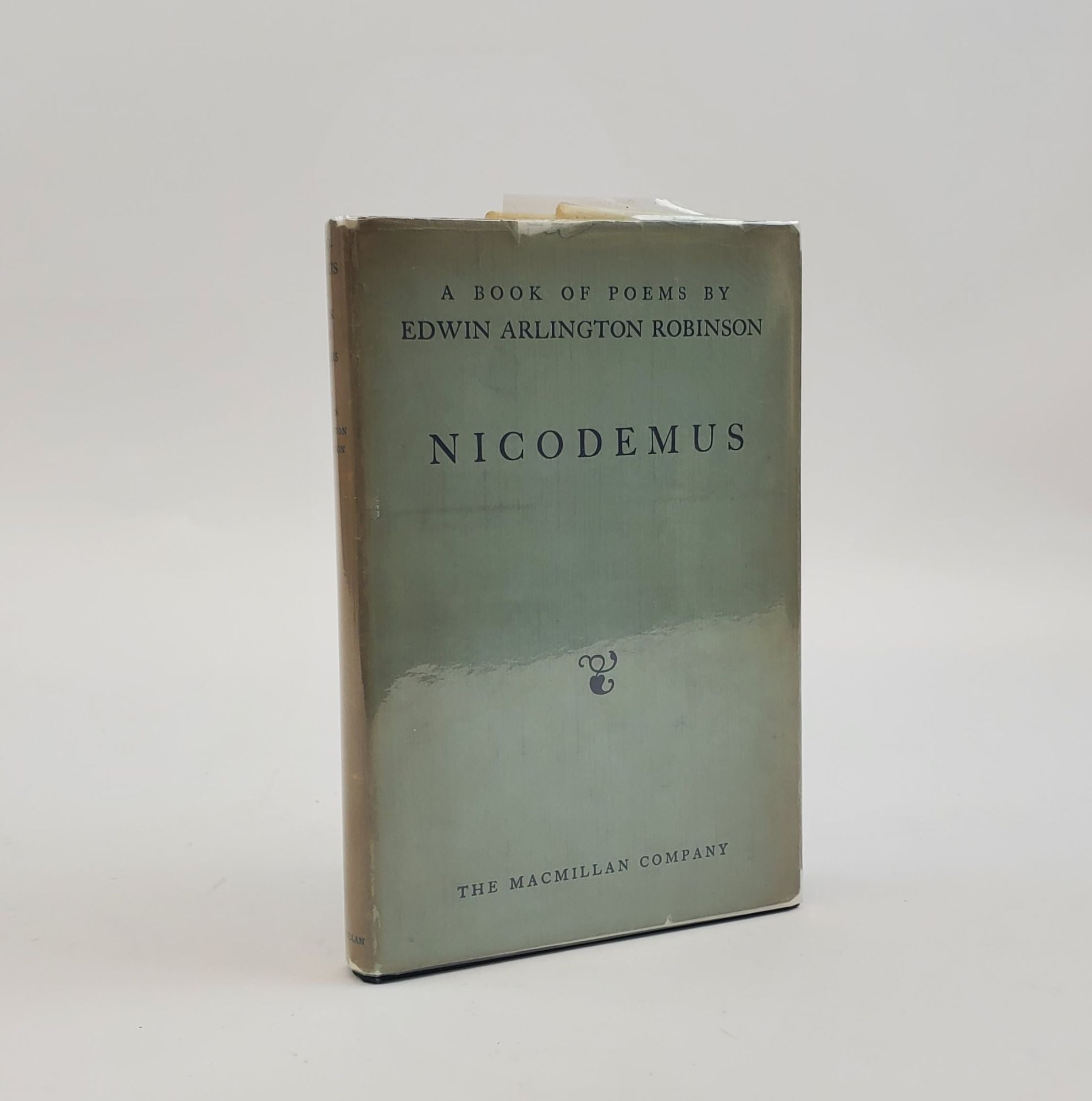NICODEMUS: A BOOK OF POEMS by Robinson, Edwin Arlington: Hardcover ...