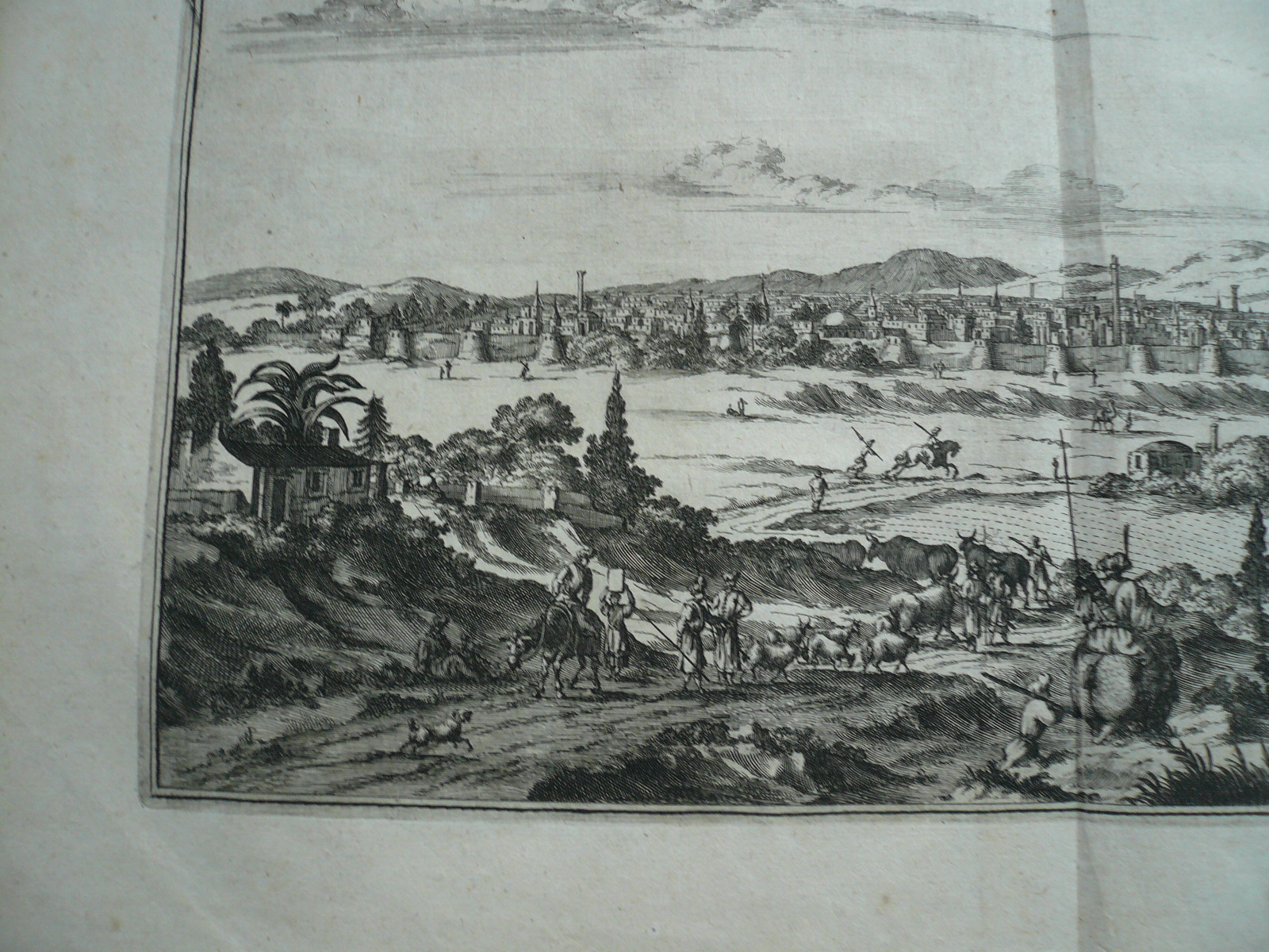 Kashan/Kaschan, Persia, anno 1727, copperengraving, van der Aa. Rare ...