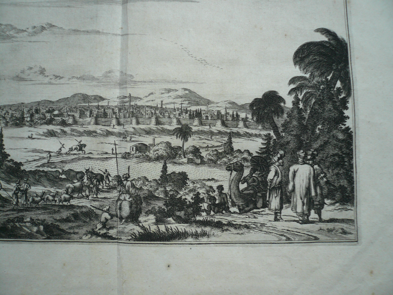 Kashan/Kaschan, Persia, anno 1727, copperengraving, van der Aa. Rare ...