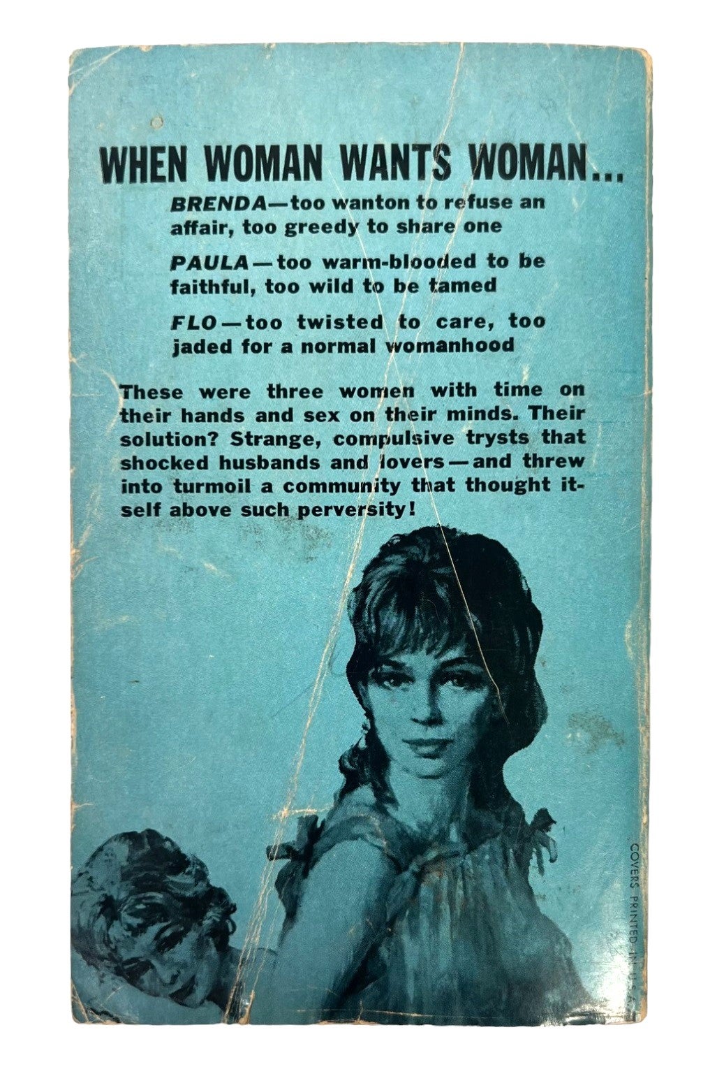 Early Lesbian Pulp Novel For Women Only By Kirby Maclane By Lesbian
