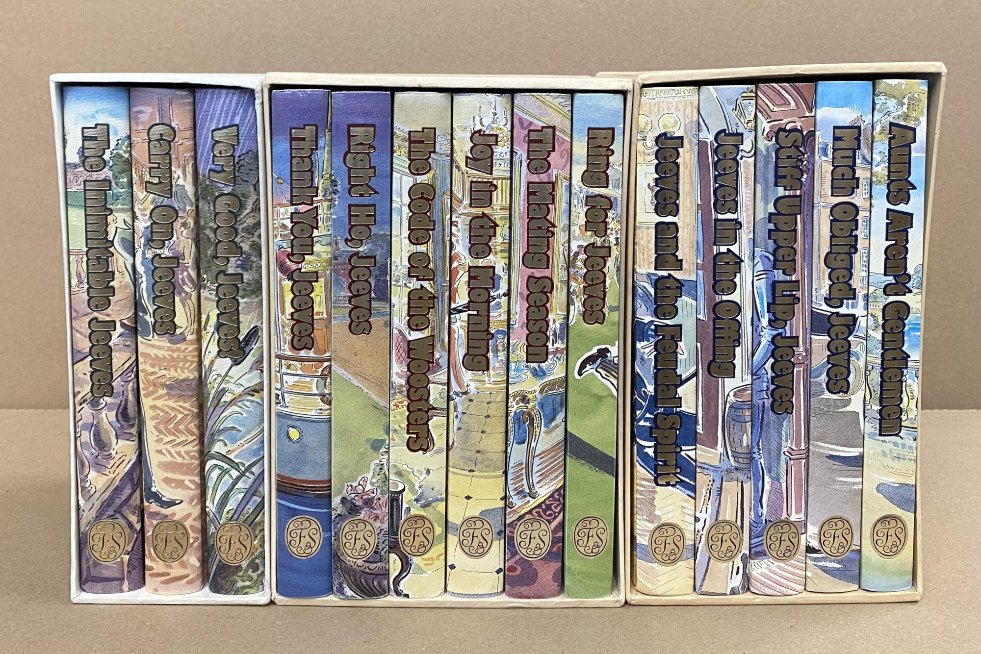 Jeeves & Wooster (14 Volumes in 3 Sets) - The Inimitable Jeeves; Carry ...