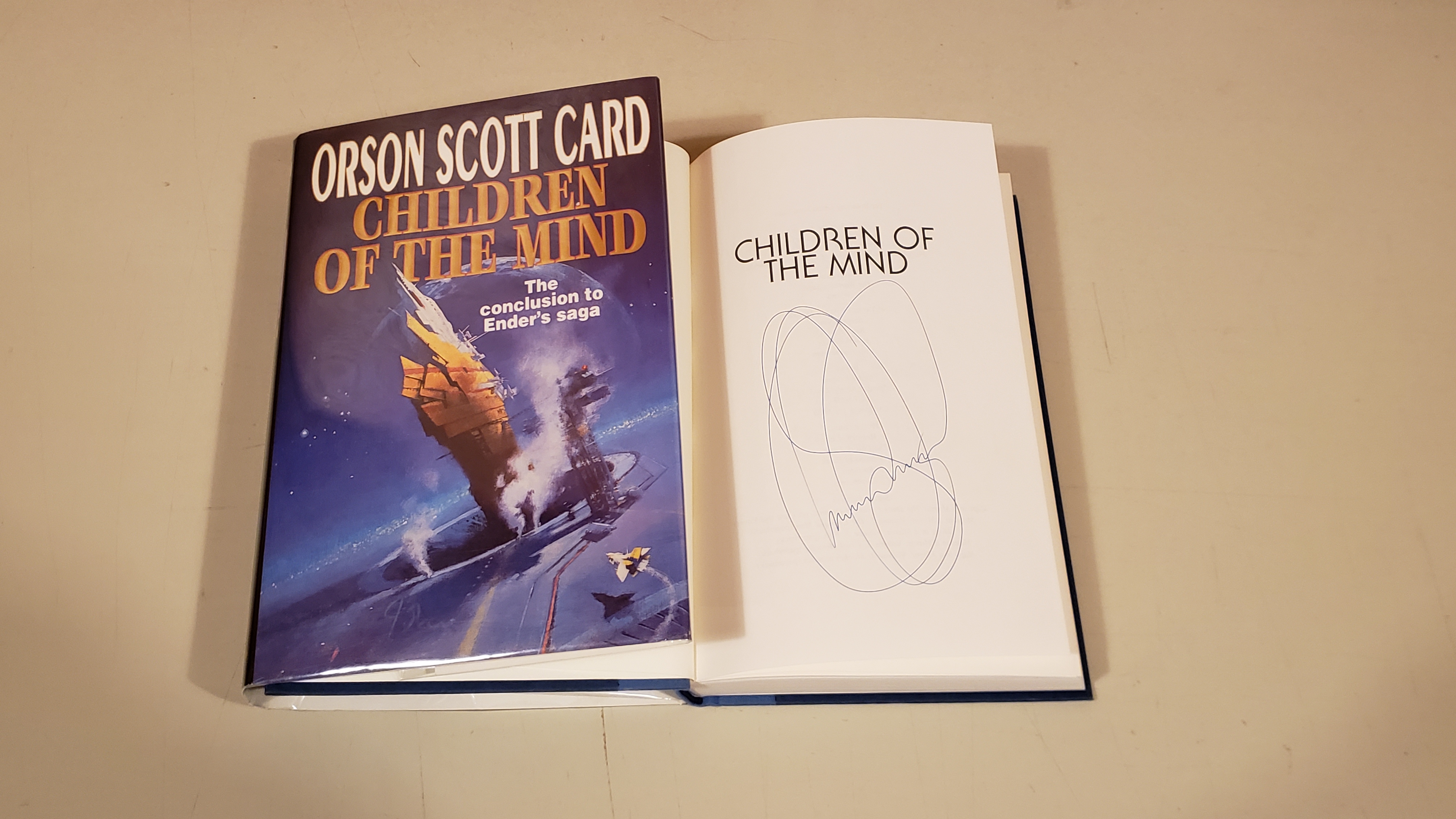 Children Of The Mind: Signed by Card, Orson Scott: Near Fine Hardcover ...